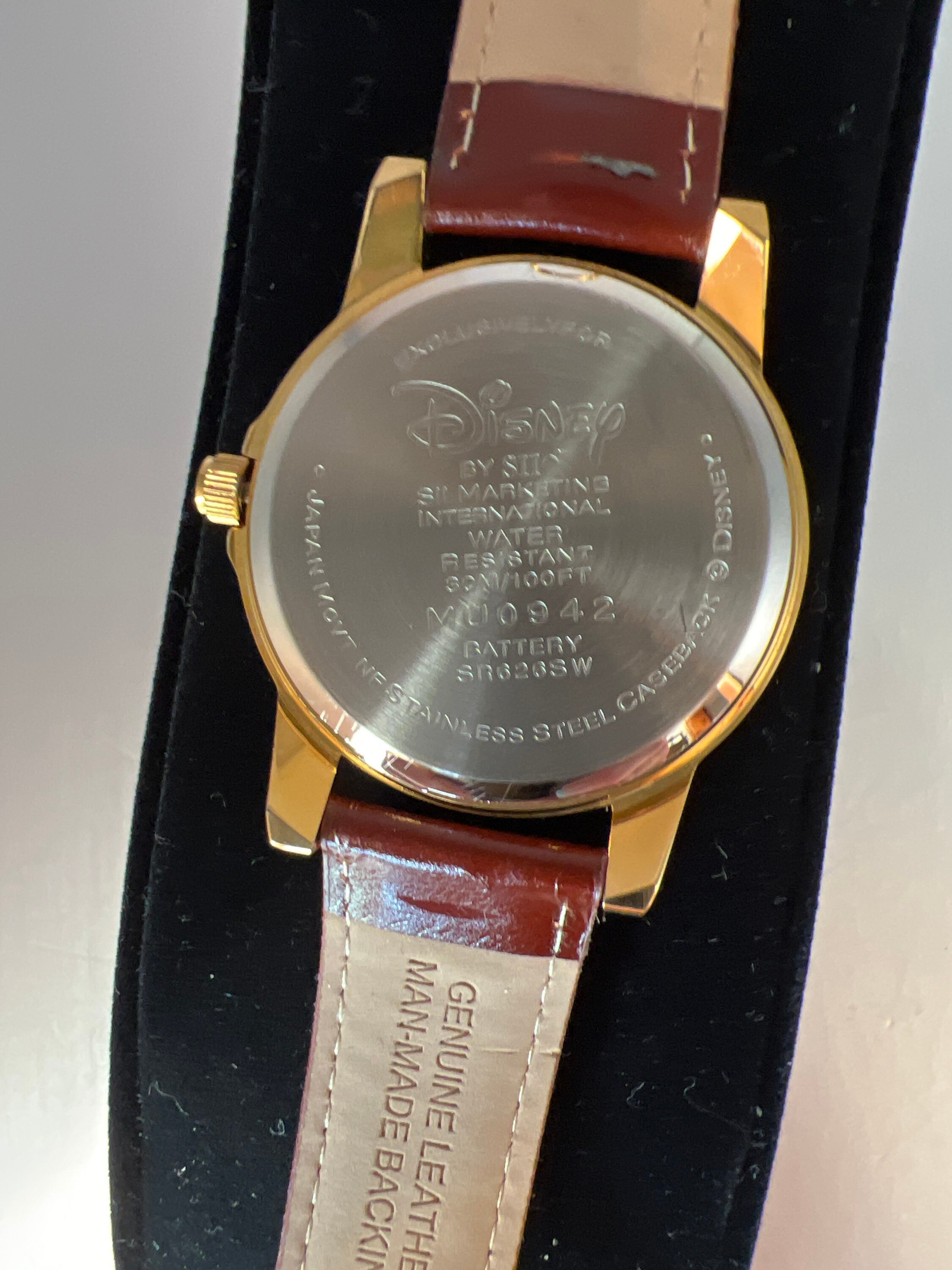 Vintage Large Face Mickey Mouse Watch With Calendar-sii Marketing ...