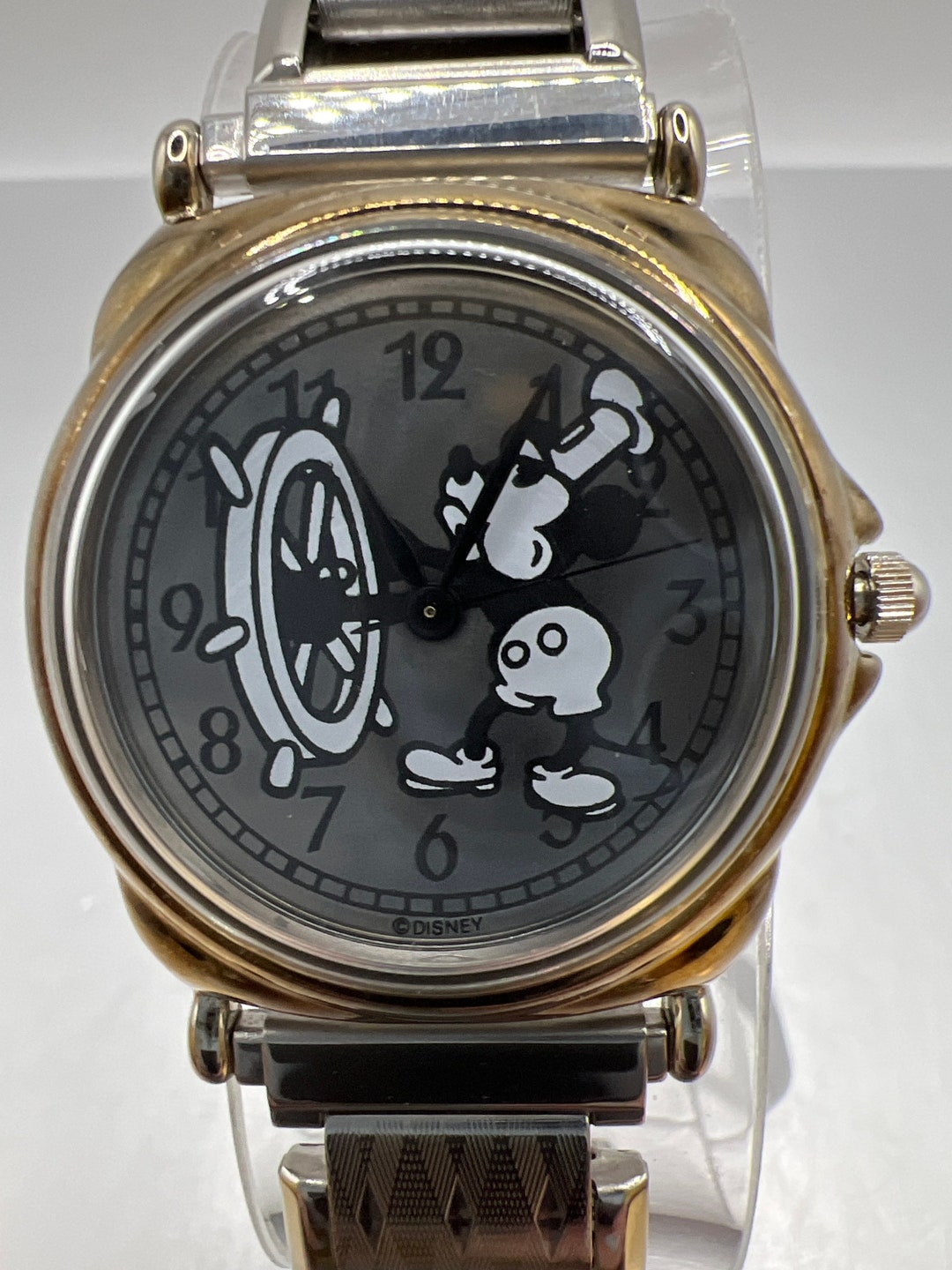 The Disney Store Watch Collectors Club Steamboat Willie Mickey Mouse ...