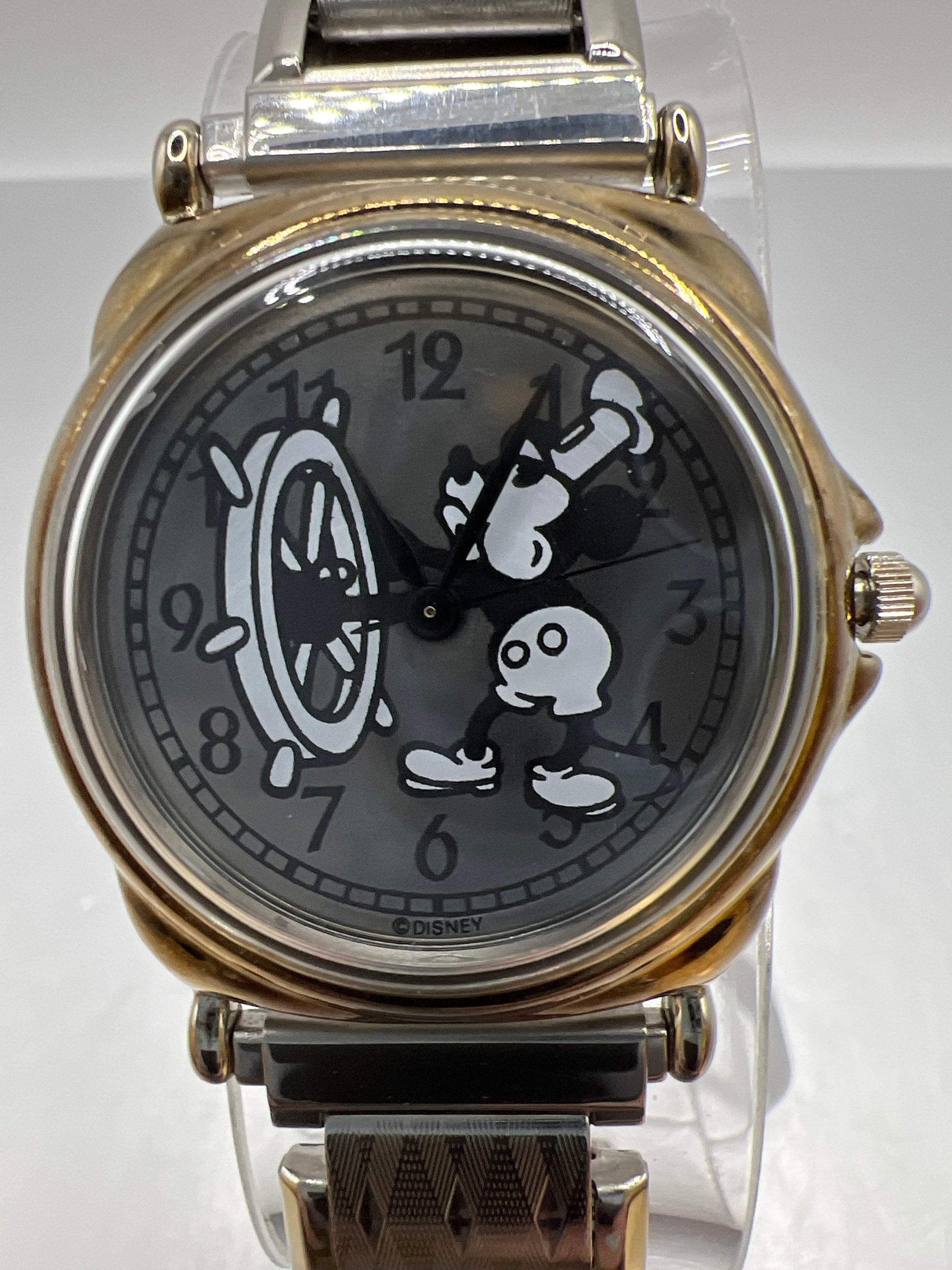 The Disney Store Watch Collectors Club Steamboat Willie Mickey Mouse ...