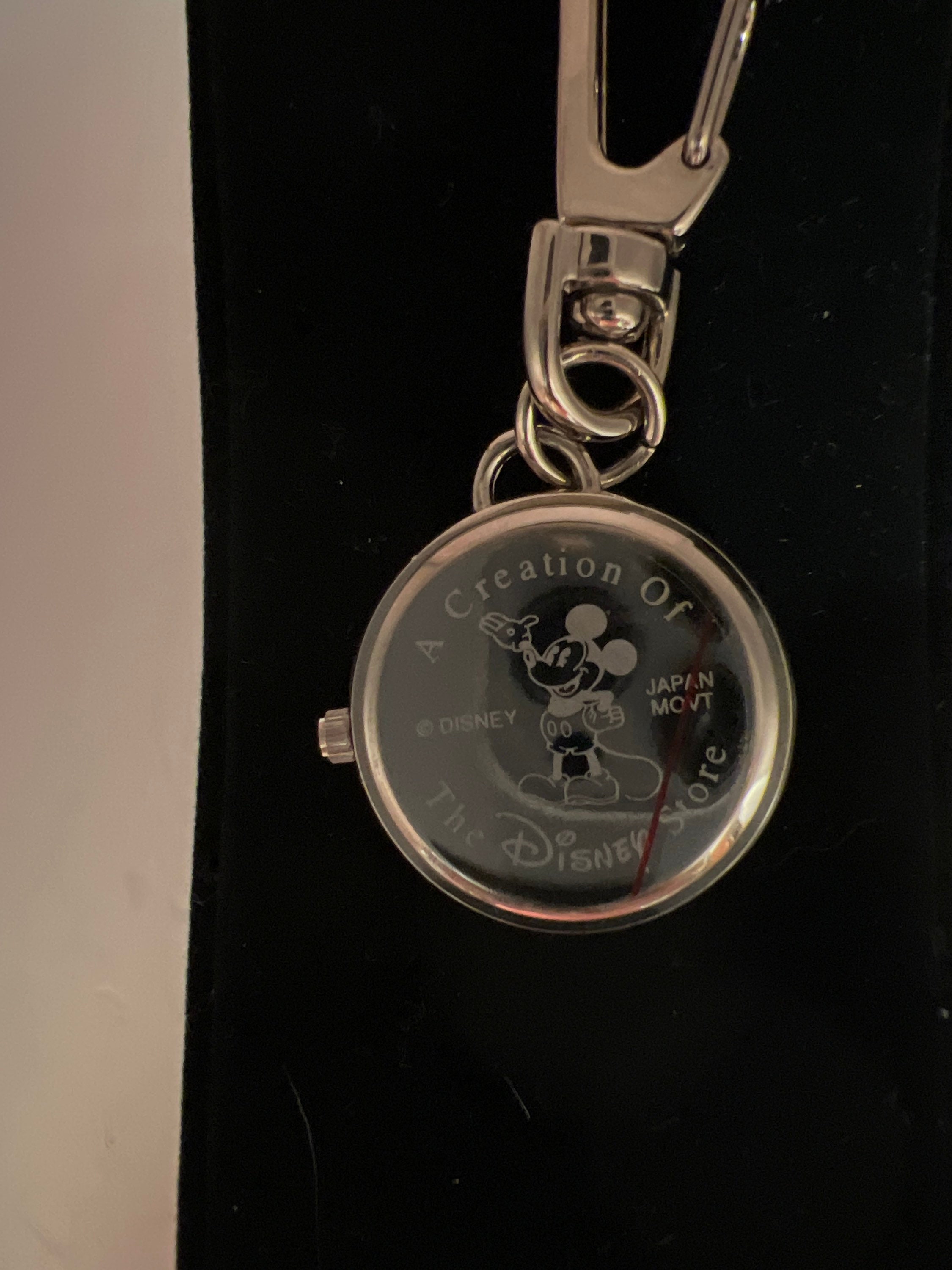 Vintage Small Mickey Mouse Logo Pocket Watch - Etsy
