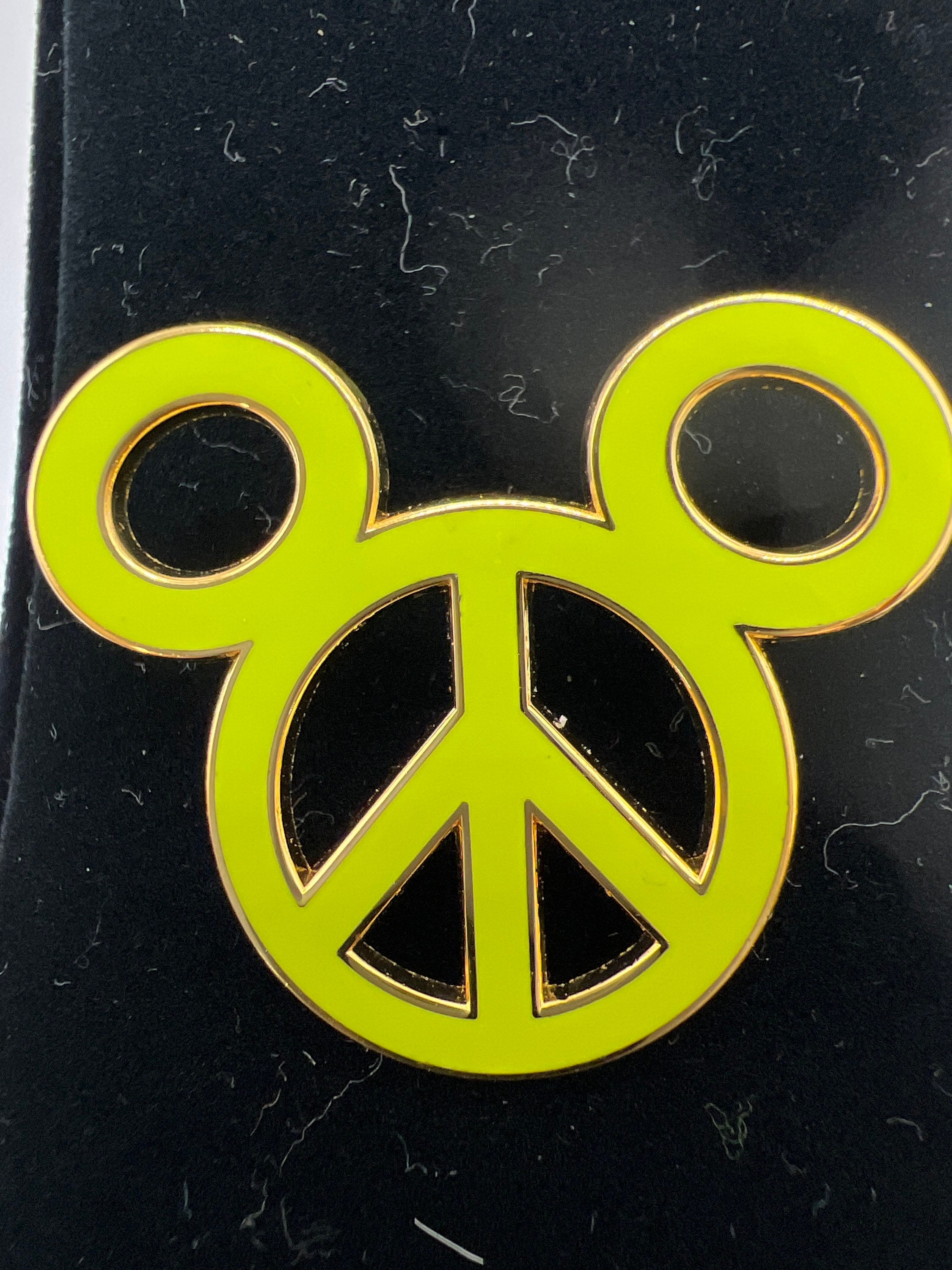 Disney Mickey Mouse Head Peace Sign - Etsy
