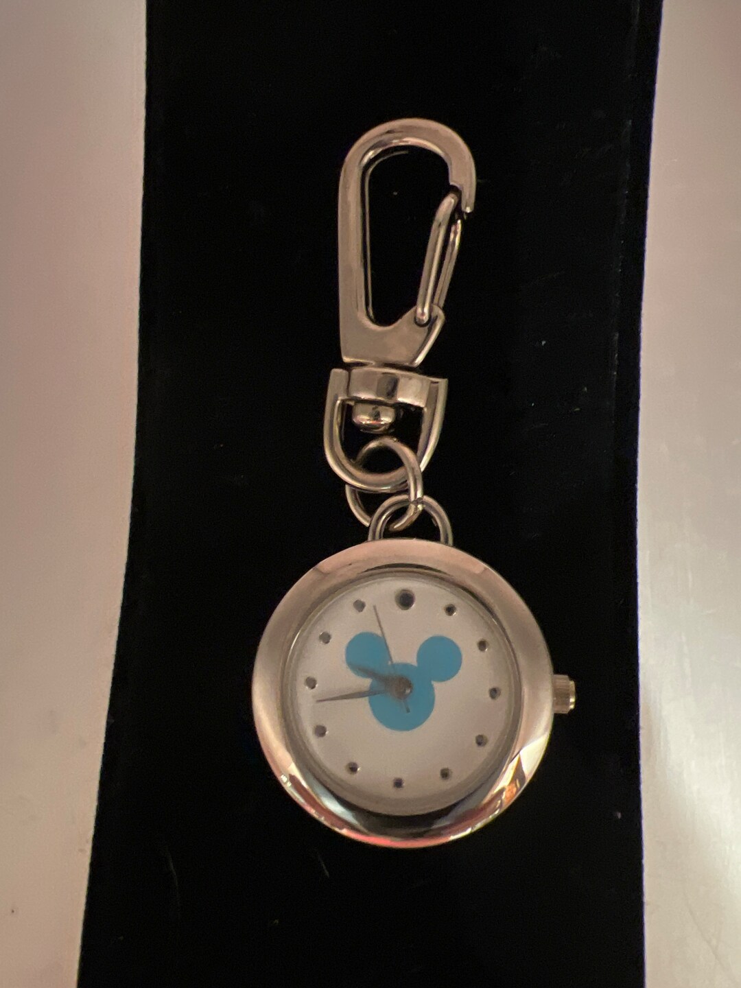 Vintage Small Mickey Mouse Logo Pocket Watch - Etsy