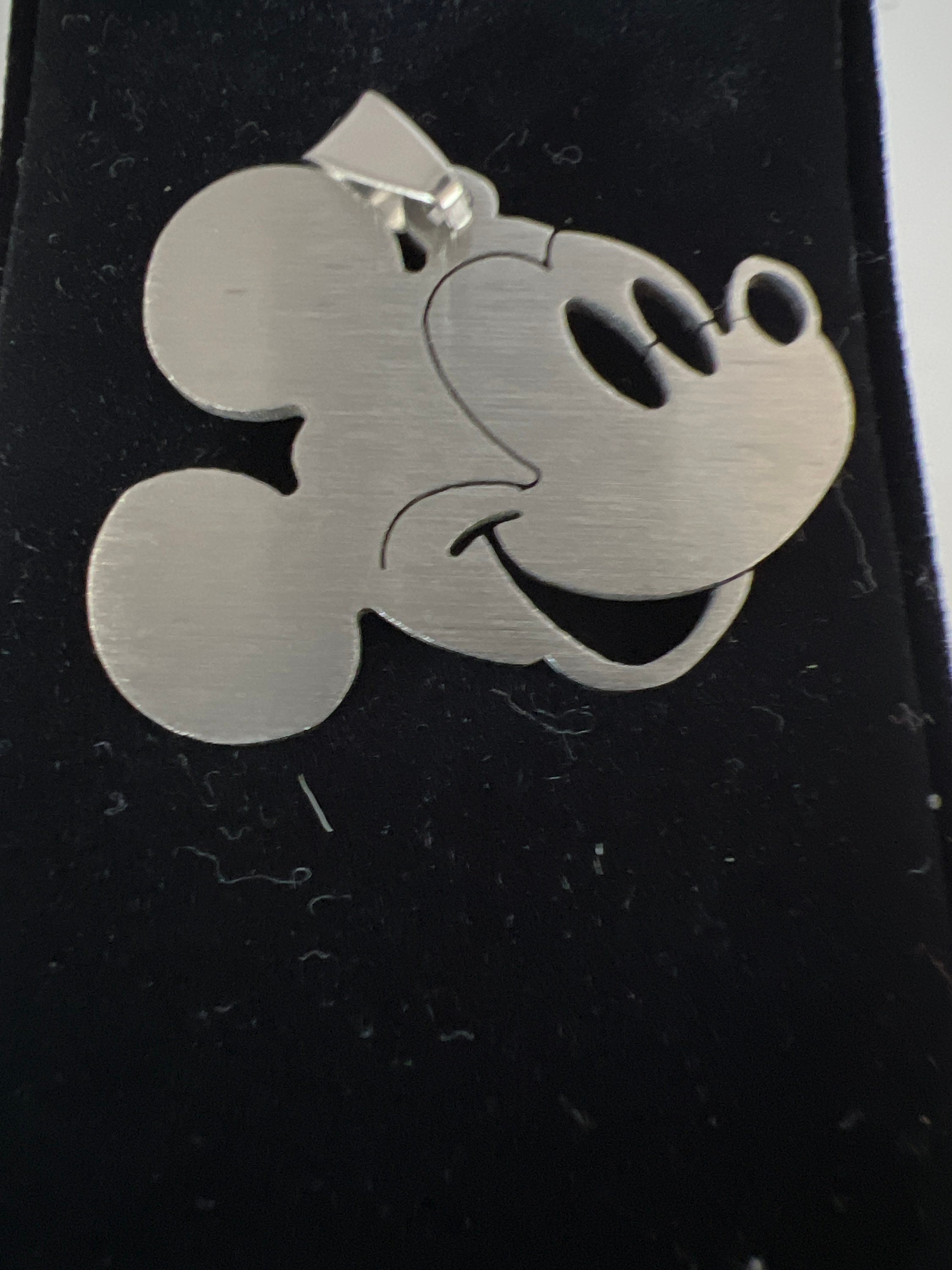 Zinc Alloy Mickey Mouse Head Pendant - Etsy