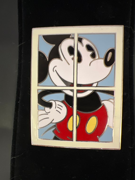 1990 Vintage Disney Gallery Classic Mickey Mouse Broo… - Gem