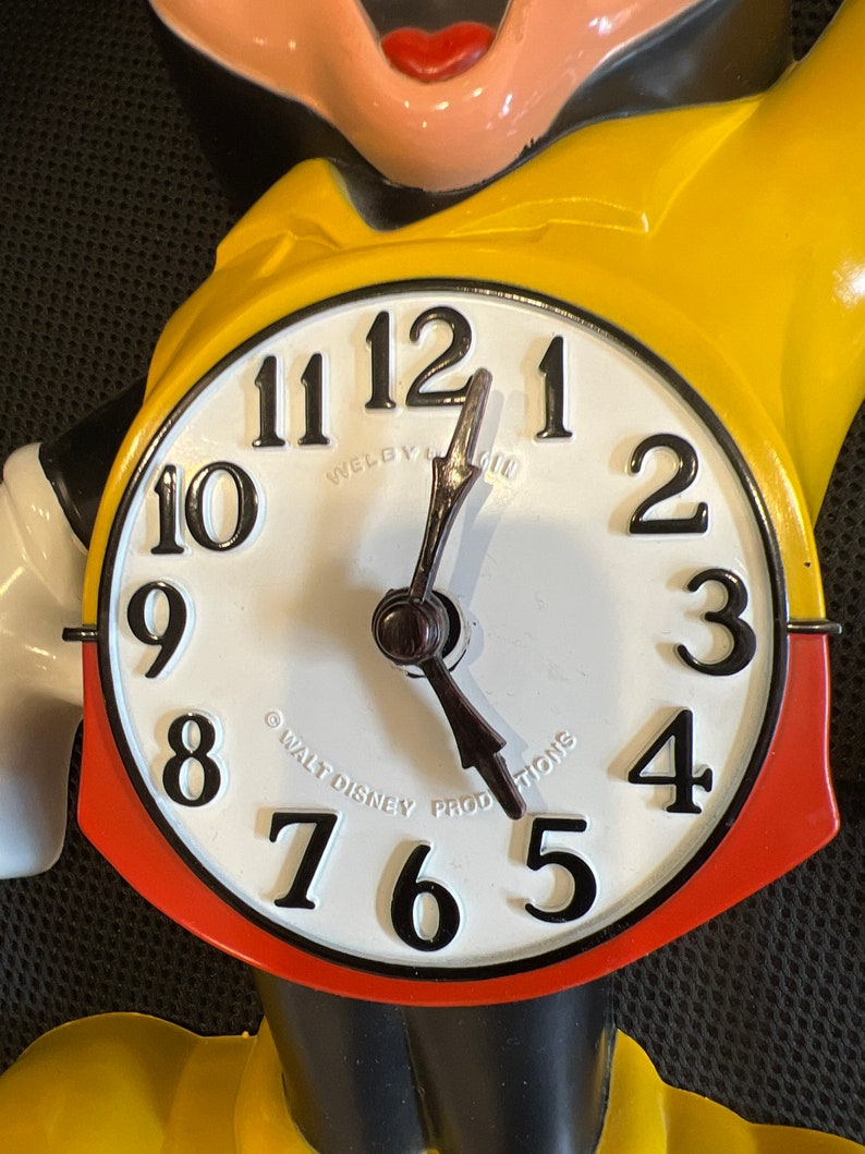 Very Rare Welby by Elgin Mickey Mouse Electric Wall Clock-1970s - Etsy