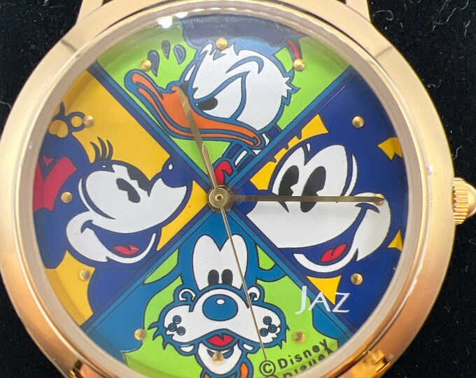 Disney Retired Jaz/seiko Mickey Mouse and Friends Watch - Etsy