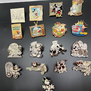 Mickey Mouse Cartoon and Comic Book Tie Pin Collection-lot of - Etsy