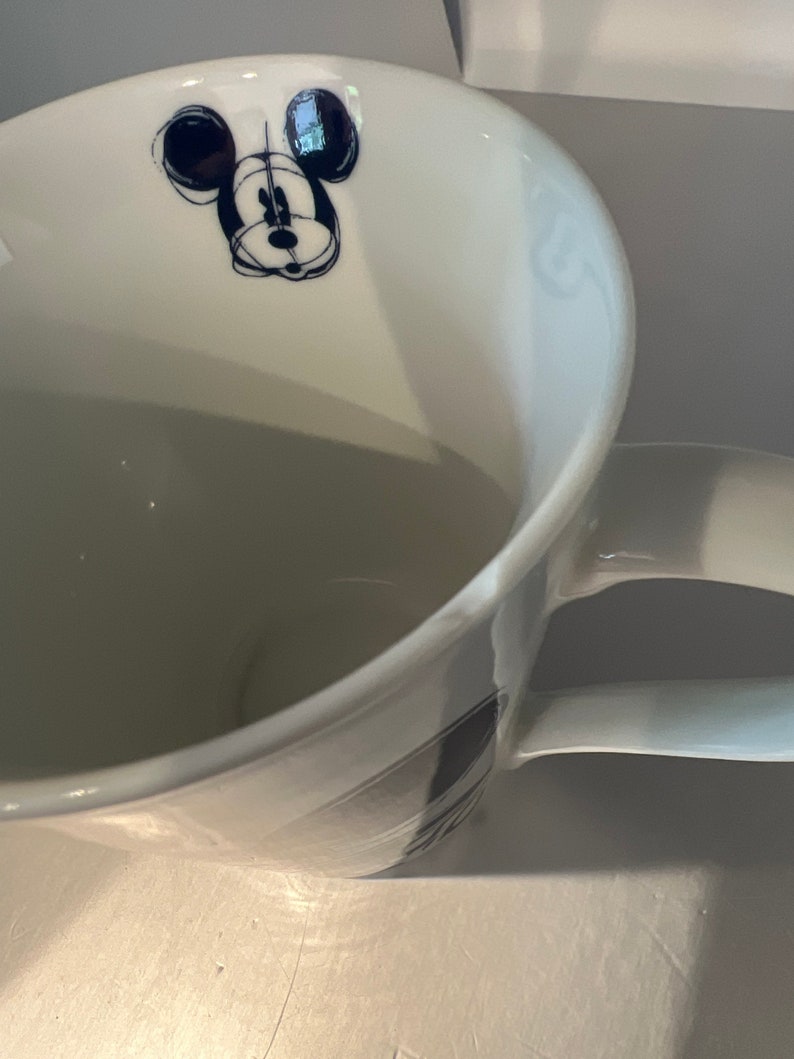 Vintage Disney Mickey Mouse Animation Sketch Coffee Mugs-set - Etsy