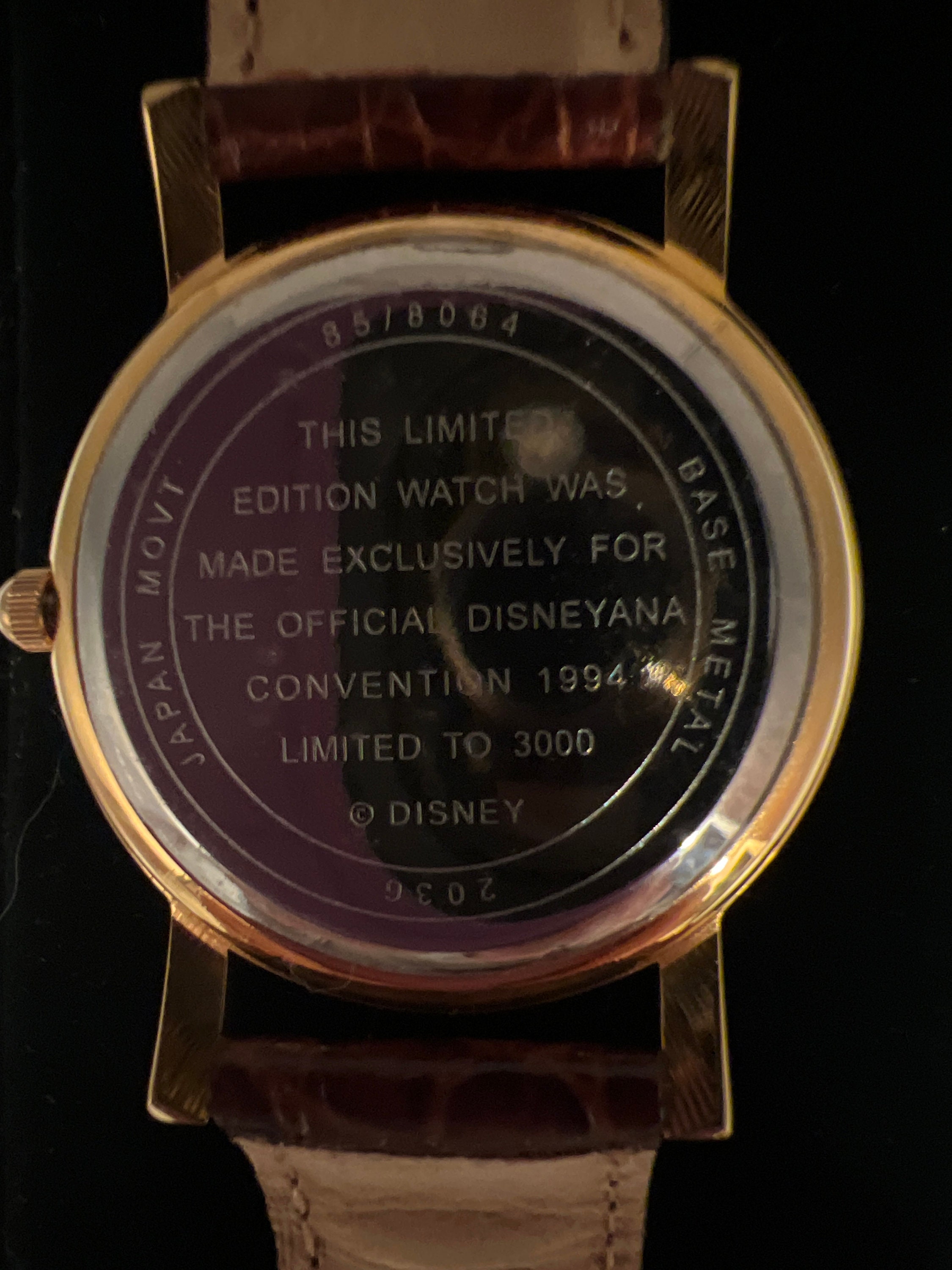 Vintage 1994 Disneyana Convention Mickey Mouse Sorcerer Watch - Etsy