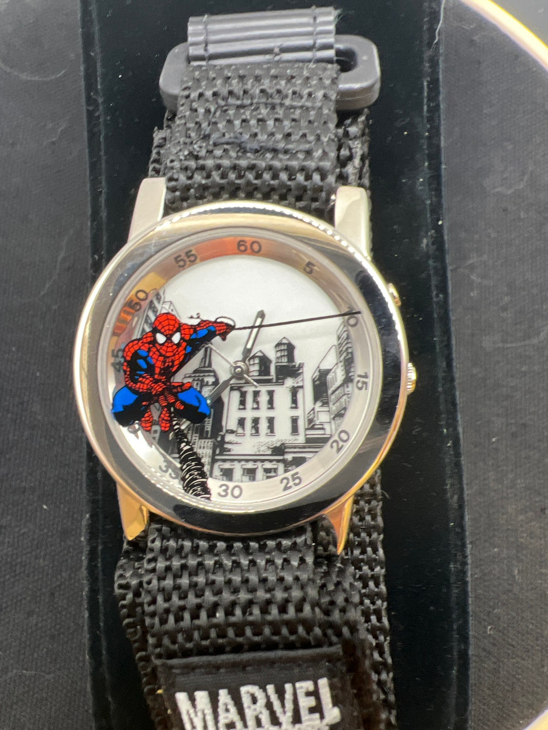 Vintage Marvel Comics Spider-man Watch-limited Edition - Etsy