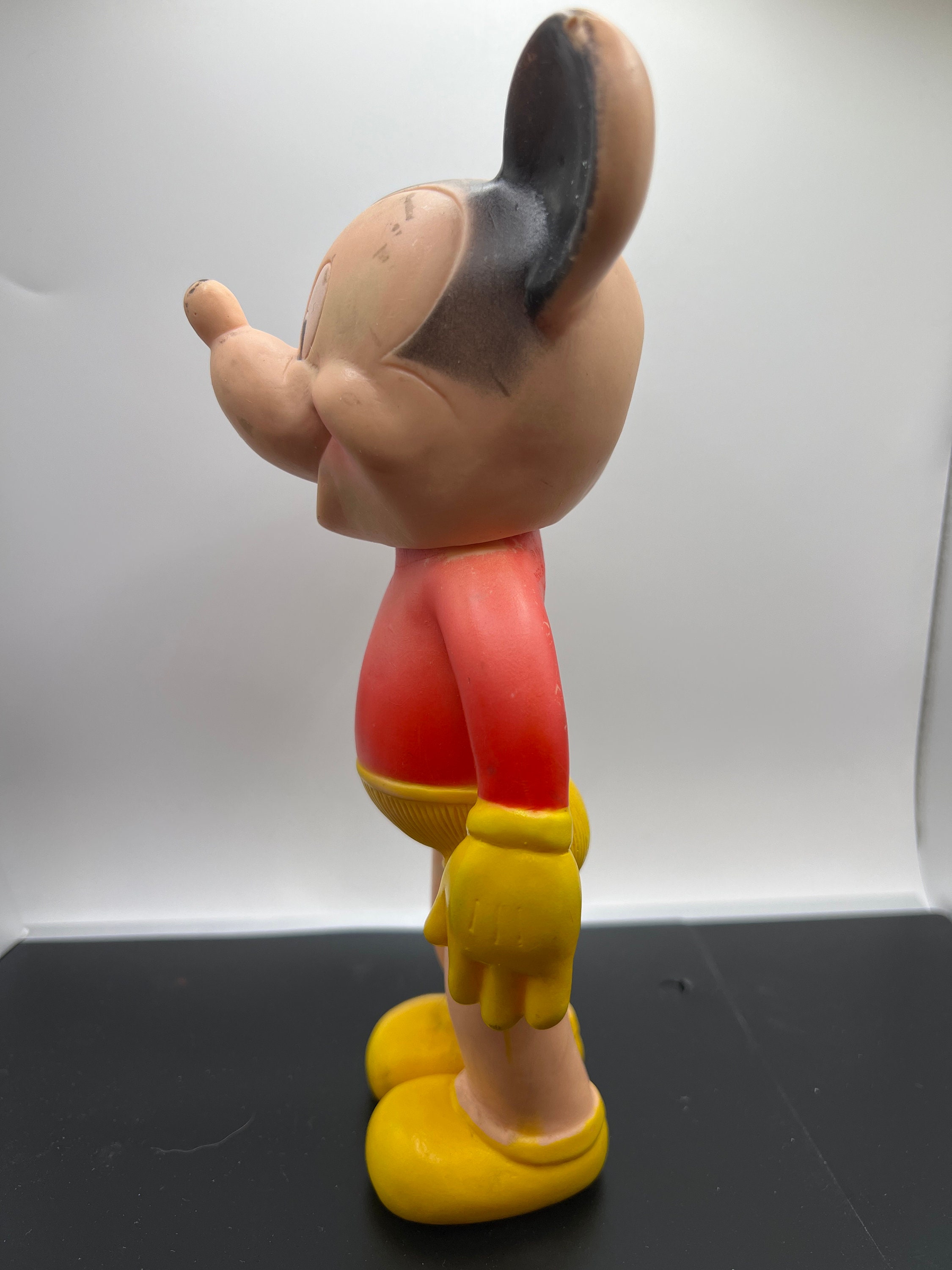 Antique Rubber Mickey Mouse Squeaky Toy - Etsy