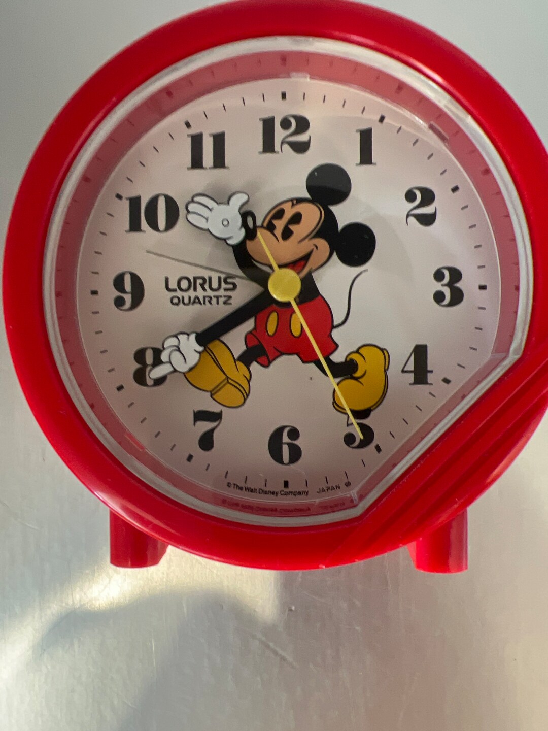 Vintage Lorus Quartz Mickey Mouse Alarm Clock - Etsy