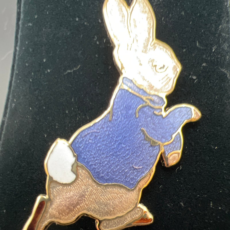Rabbit Pin - Etsy