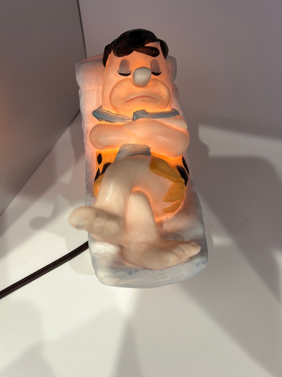 1984 Fred Flintstone Night Light - Etsy