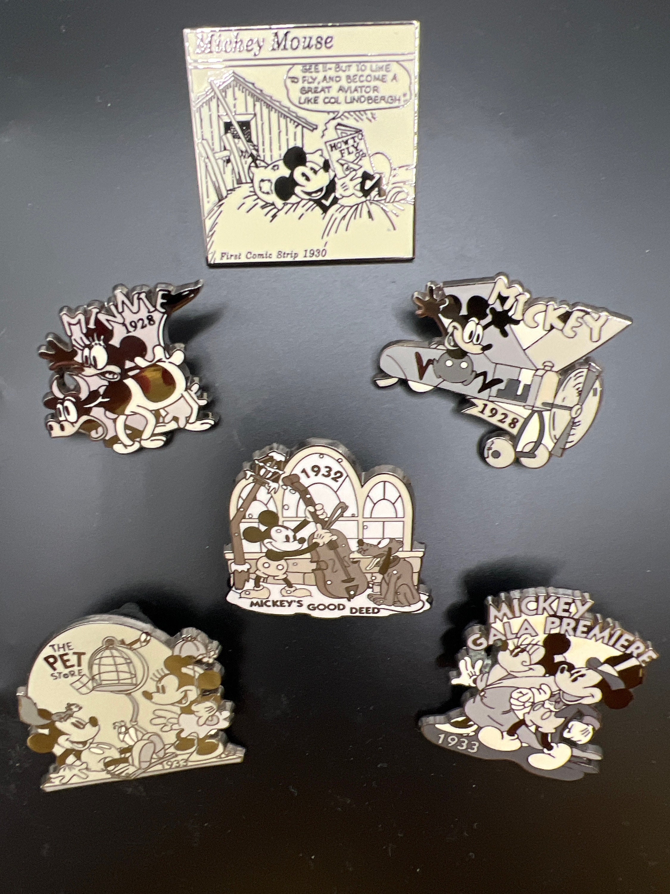 Mickey Mouse Cartoon and Comic Book Tie Pin Collection-lot of - Etsy