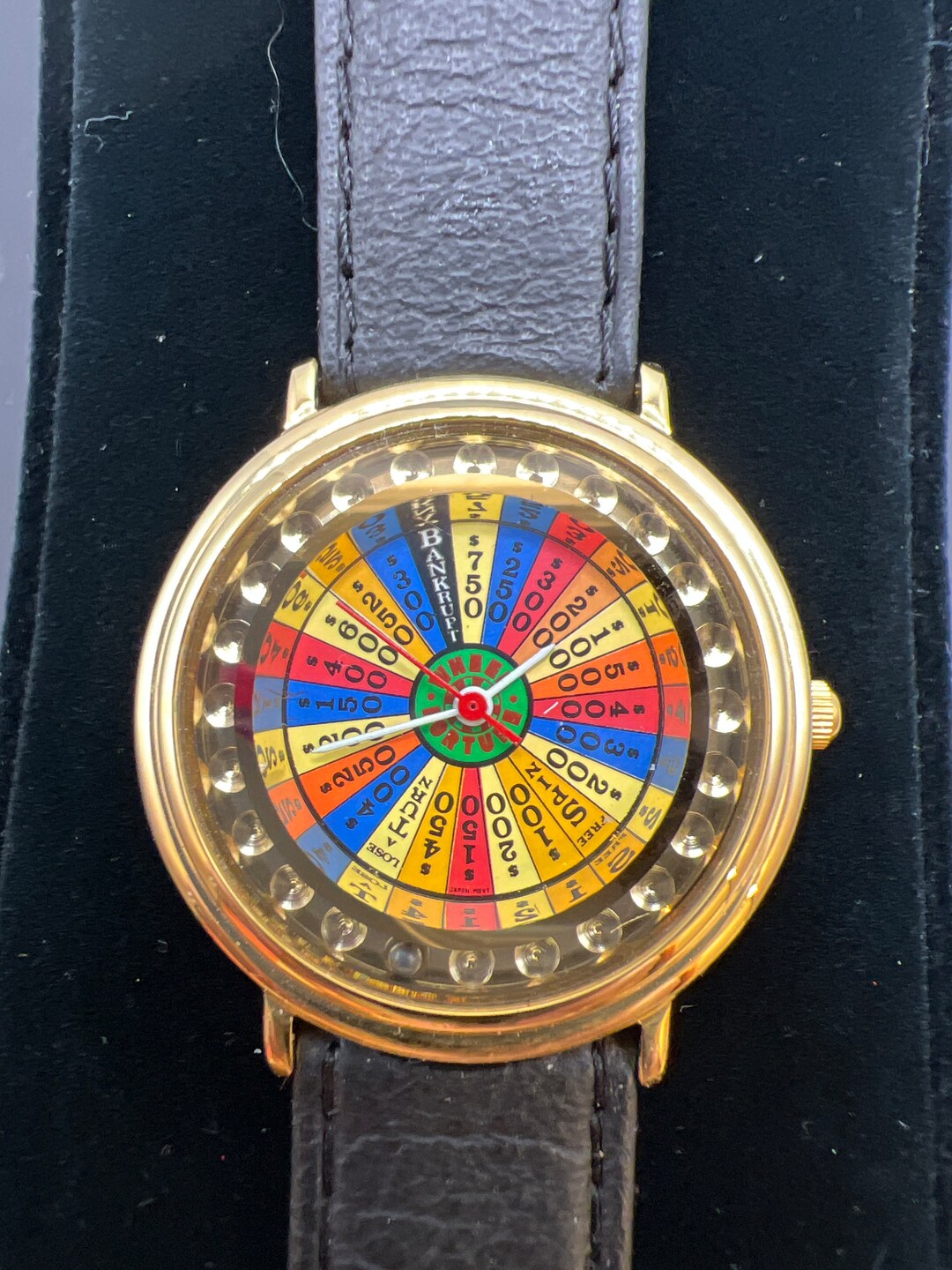1987 Wheel of Fortune Watch - Etsy