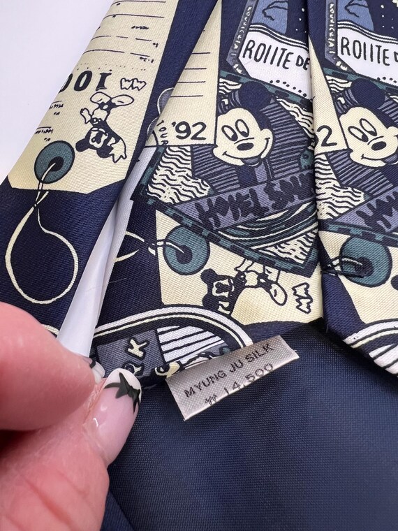 Vintage Mercedes Hand Made Mickey Mouse World Tour Ne… - Gem