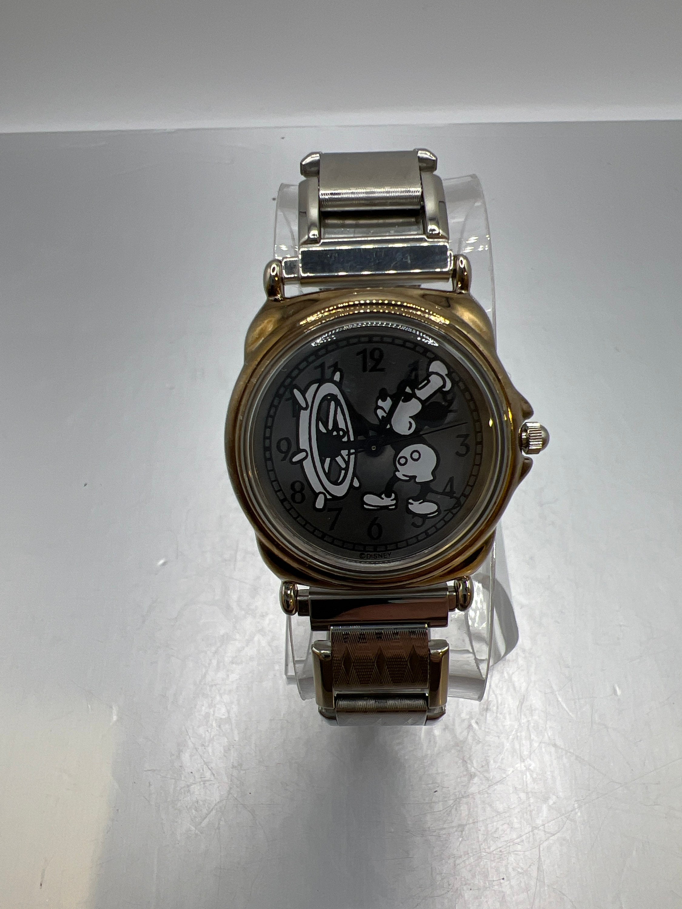 The Disney Store Watch Collectors Club Steamboat Willie Mickey Mouse ...
