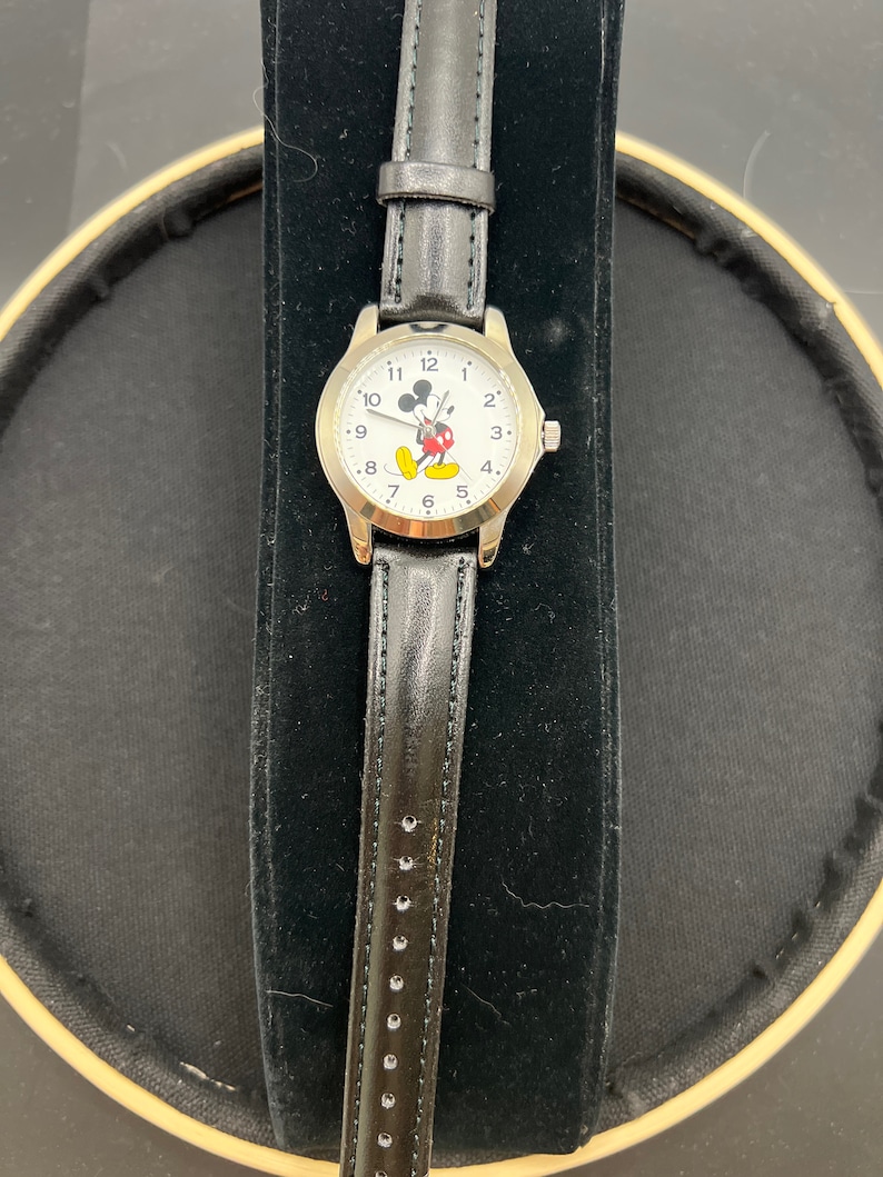 Disney Mickey Mouse Watch-large Face - Etsy