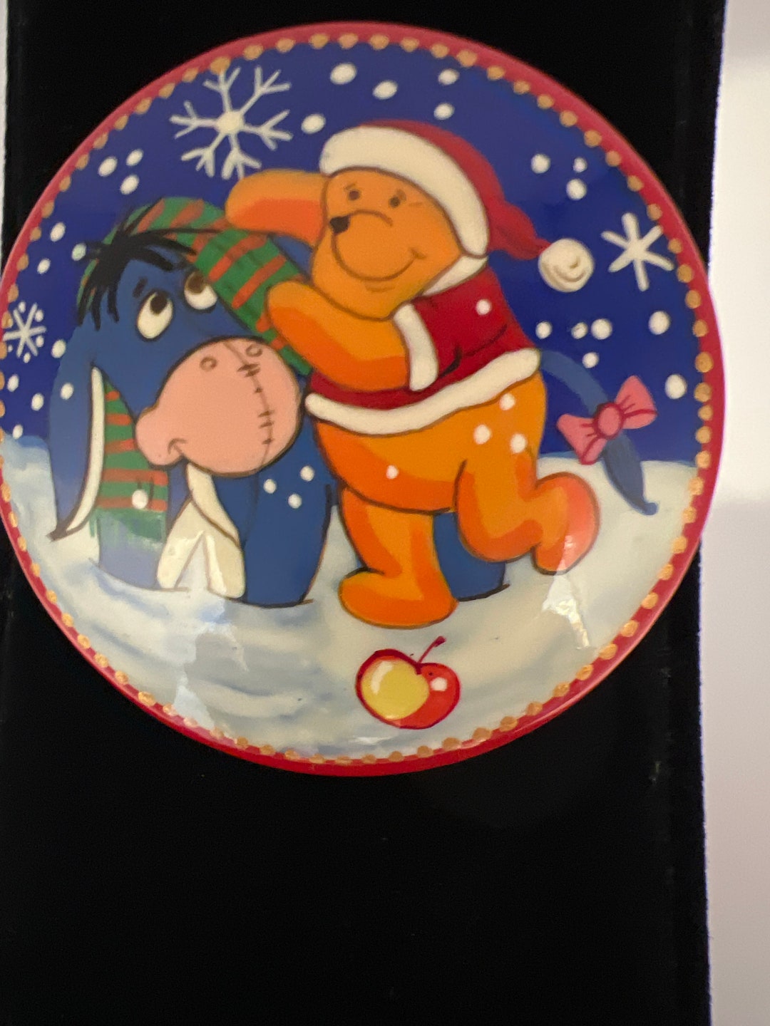 Vintage 2000 Hand Painted Russian Brooch-winnie the Pooh & Eeyore ...