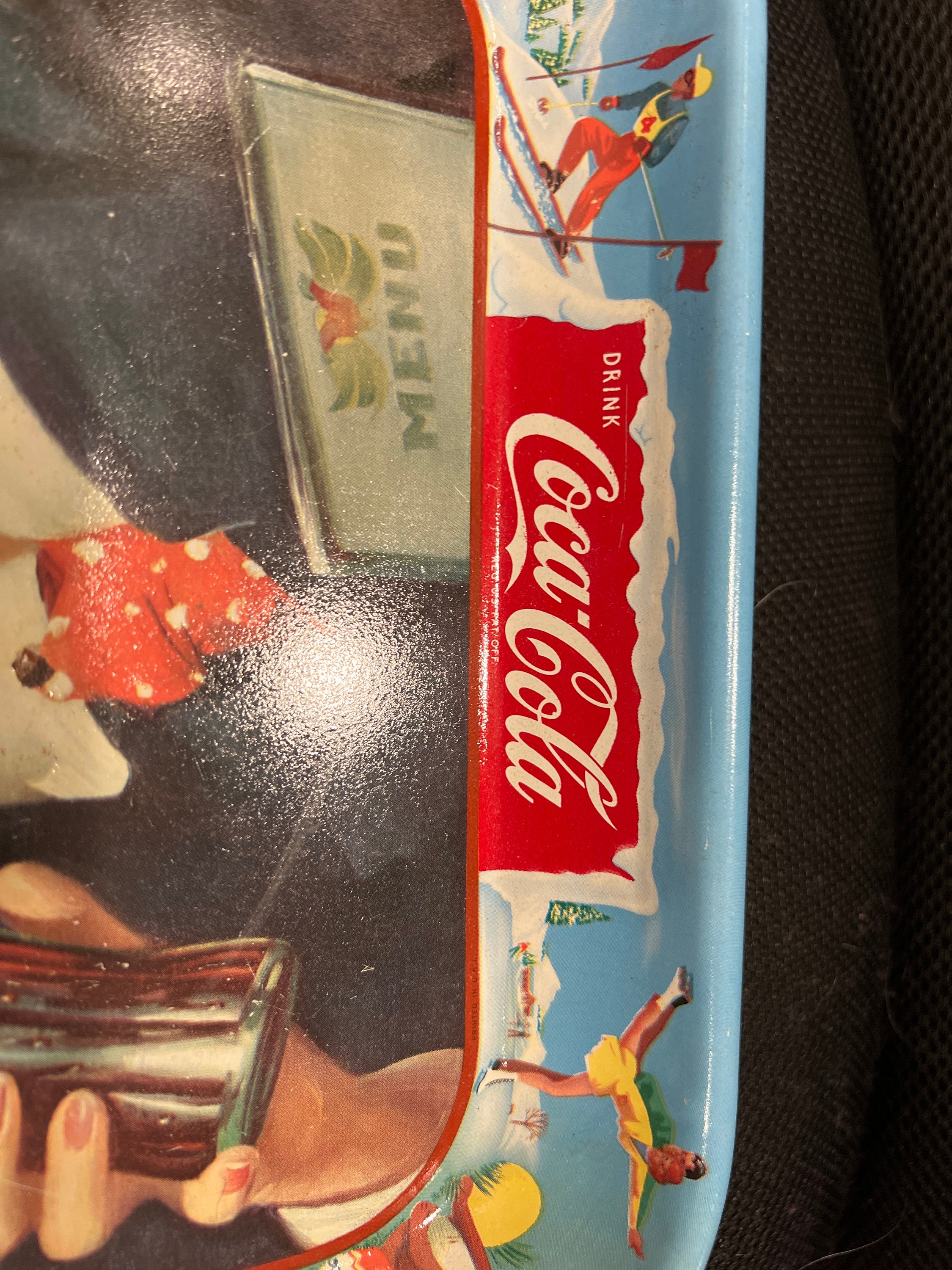 Antique Coca-cola Tray - Etsy