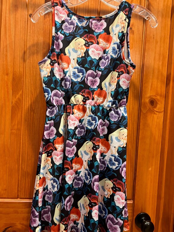 Vintage Disney Alice in Wonderland and Pansy Sun Dres… - Gem