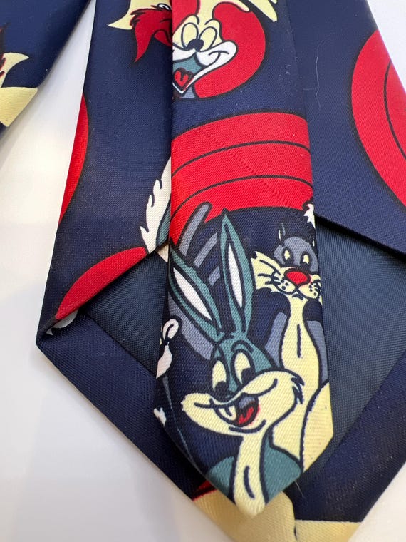 Vintage Looney Tunes Character Necktie-100% silk - Gem
