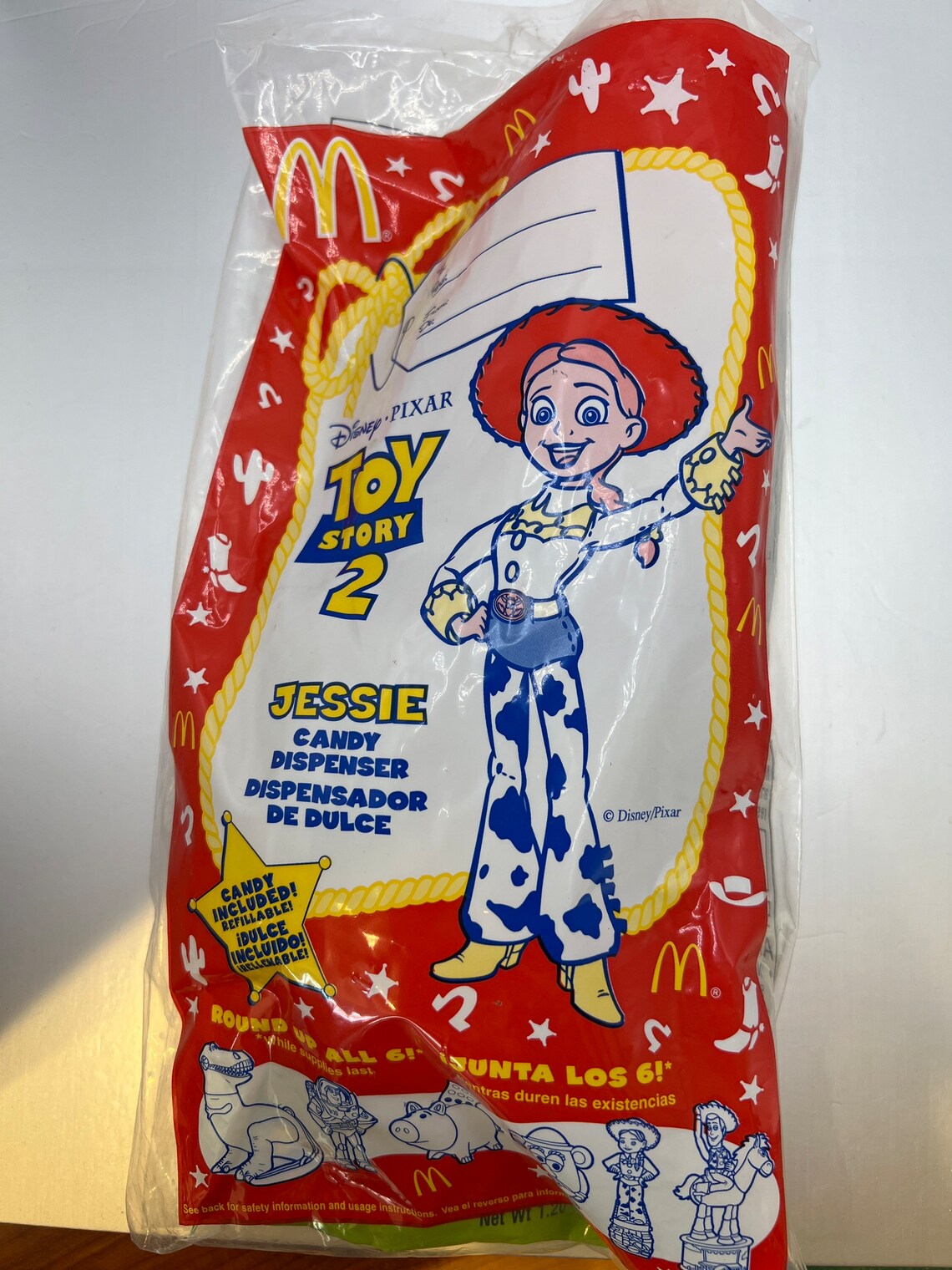 Mcdonalds 1999 Toy Story 2 Character Candy Dispensers Sealed - Etsy