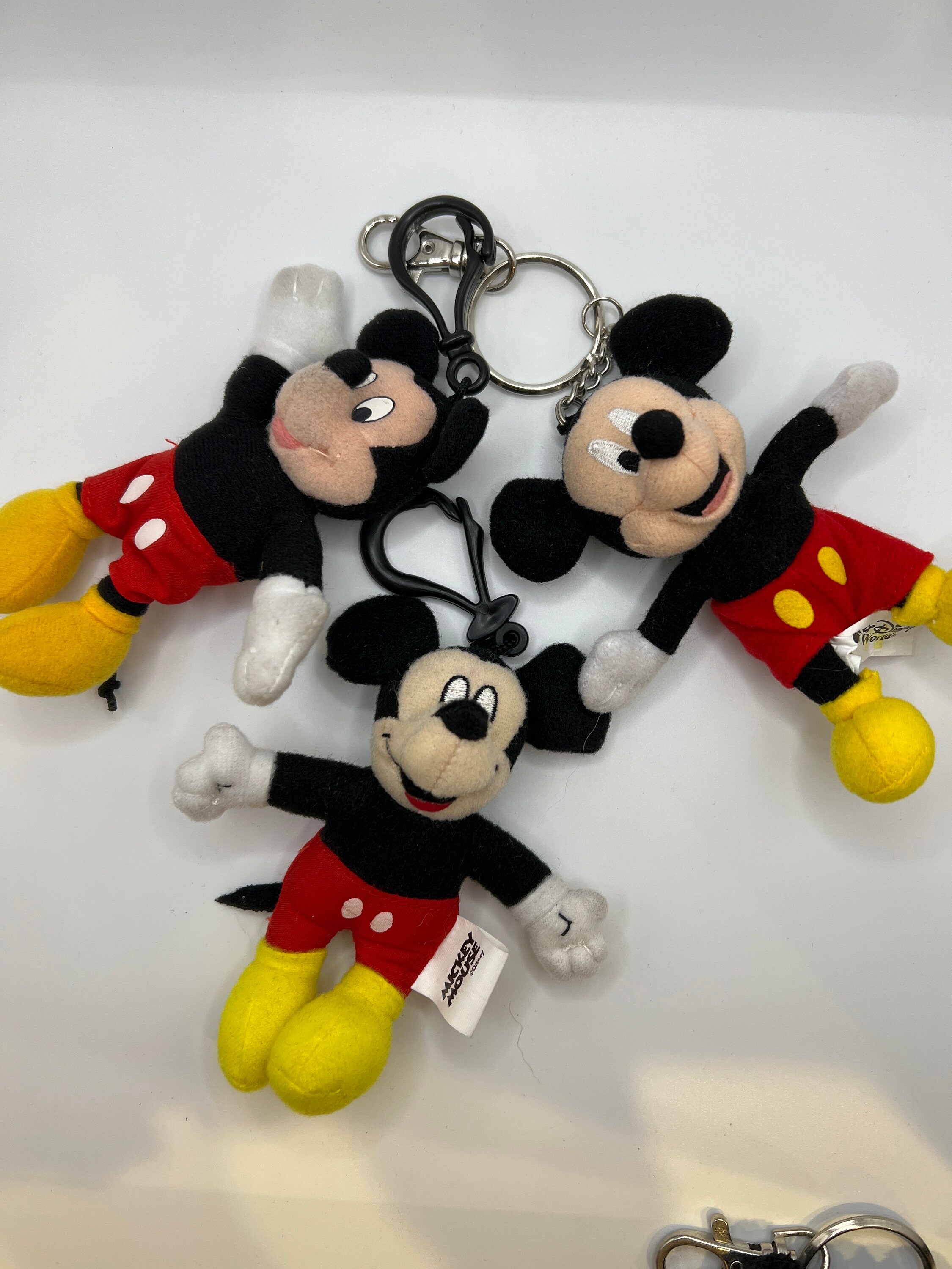 Vintage Mickey Mouse Stuffed Keychains-10 - Etsy