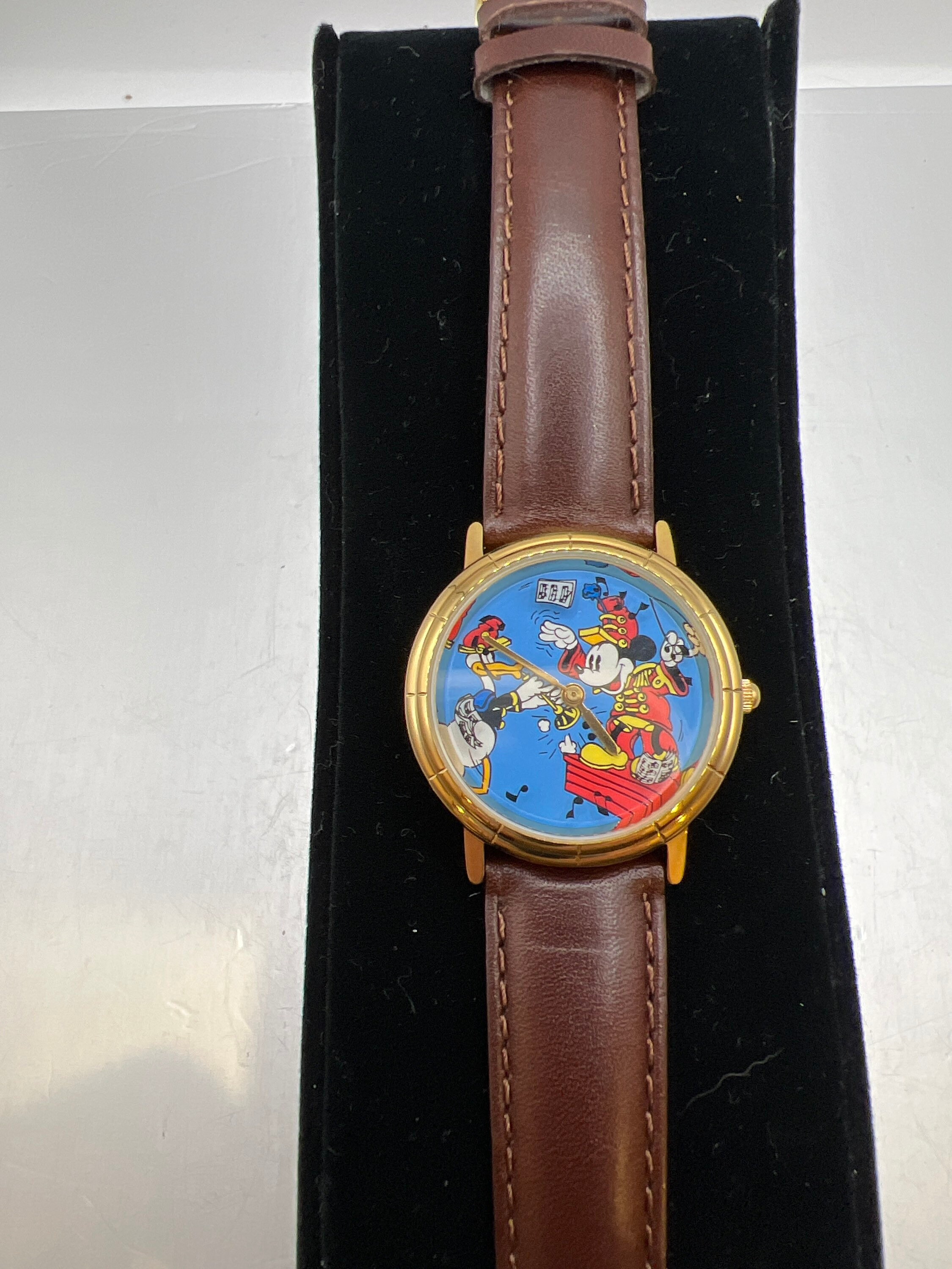 Disney Retired Animated Leader of the Band Mickey Mouse Watch - Etsy