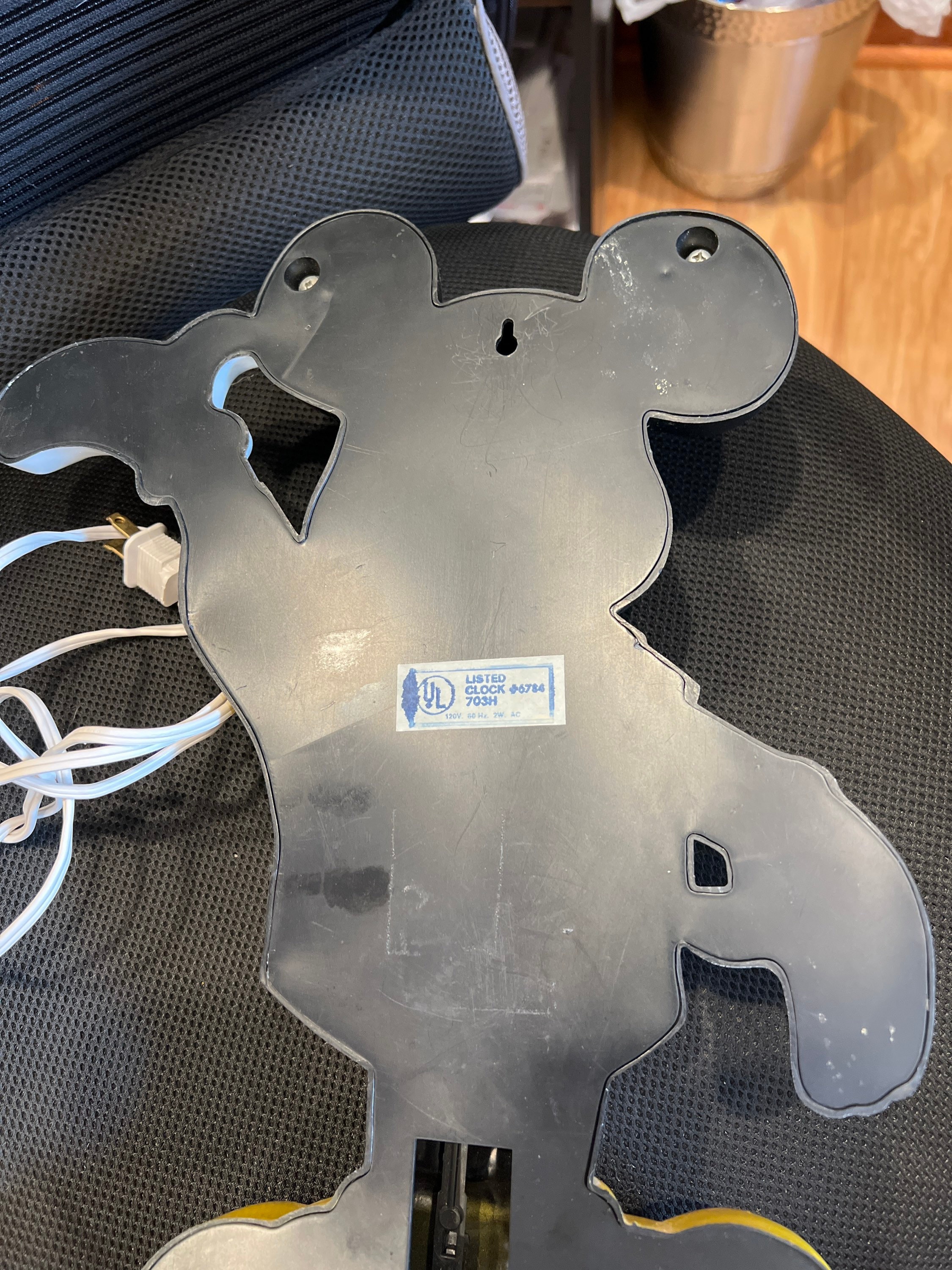 Very Rare Welby by Elgin Mickey Mouse Electric Wall Clock-1970s - Etsy