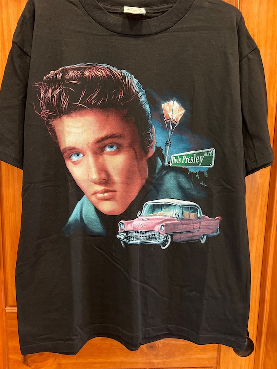 Vintage Elvis Presley T-shirt-adult LRG - Etsy Vintage Elvis Presley T-shirt-adult LRG - Etsy