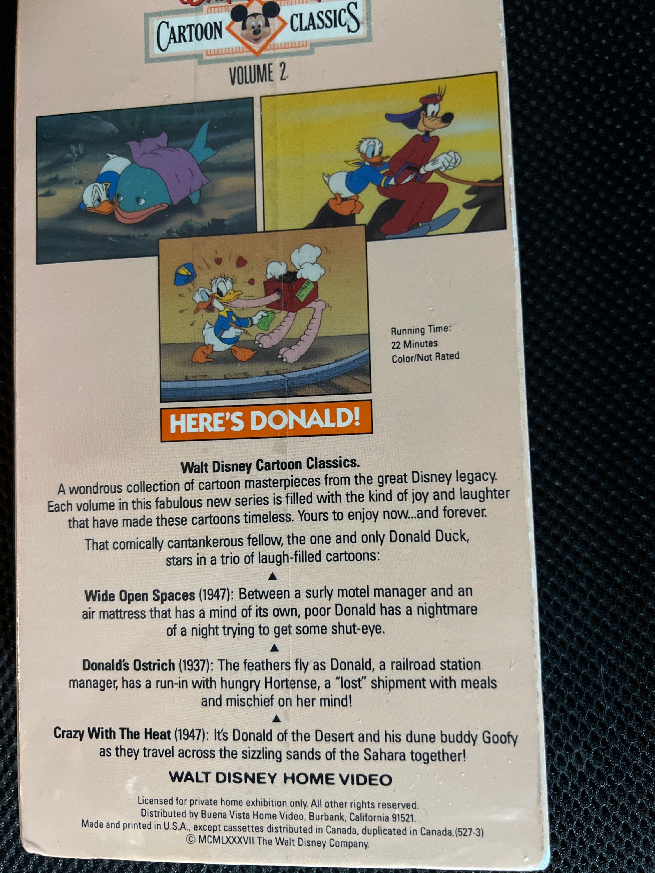 Walt Disney Cartoon Classics VHS Set of 14 - Etsy