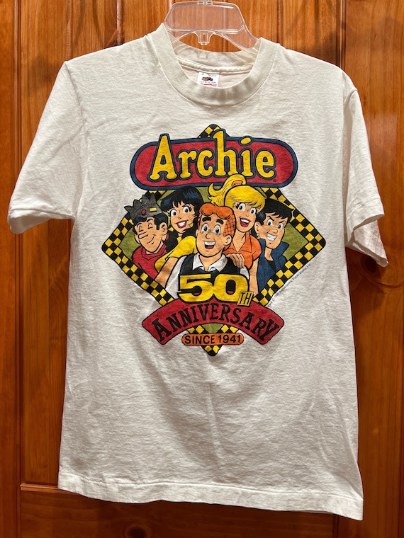 Vintage 1990s Archie Comic 50th Anniversary T-Shirt-W… - Gem