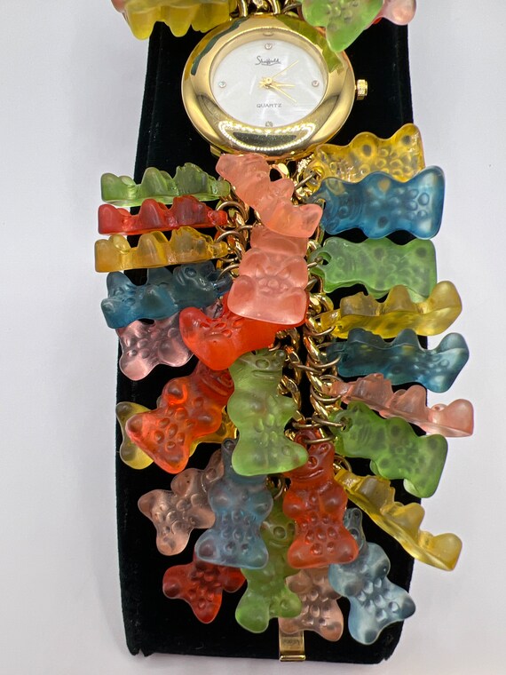 Rare Vintage Sheffield Swiss Quartz Gummy Bear Watch - Gem