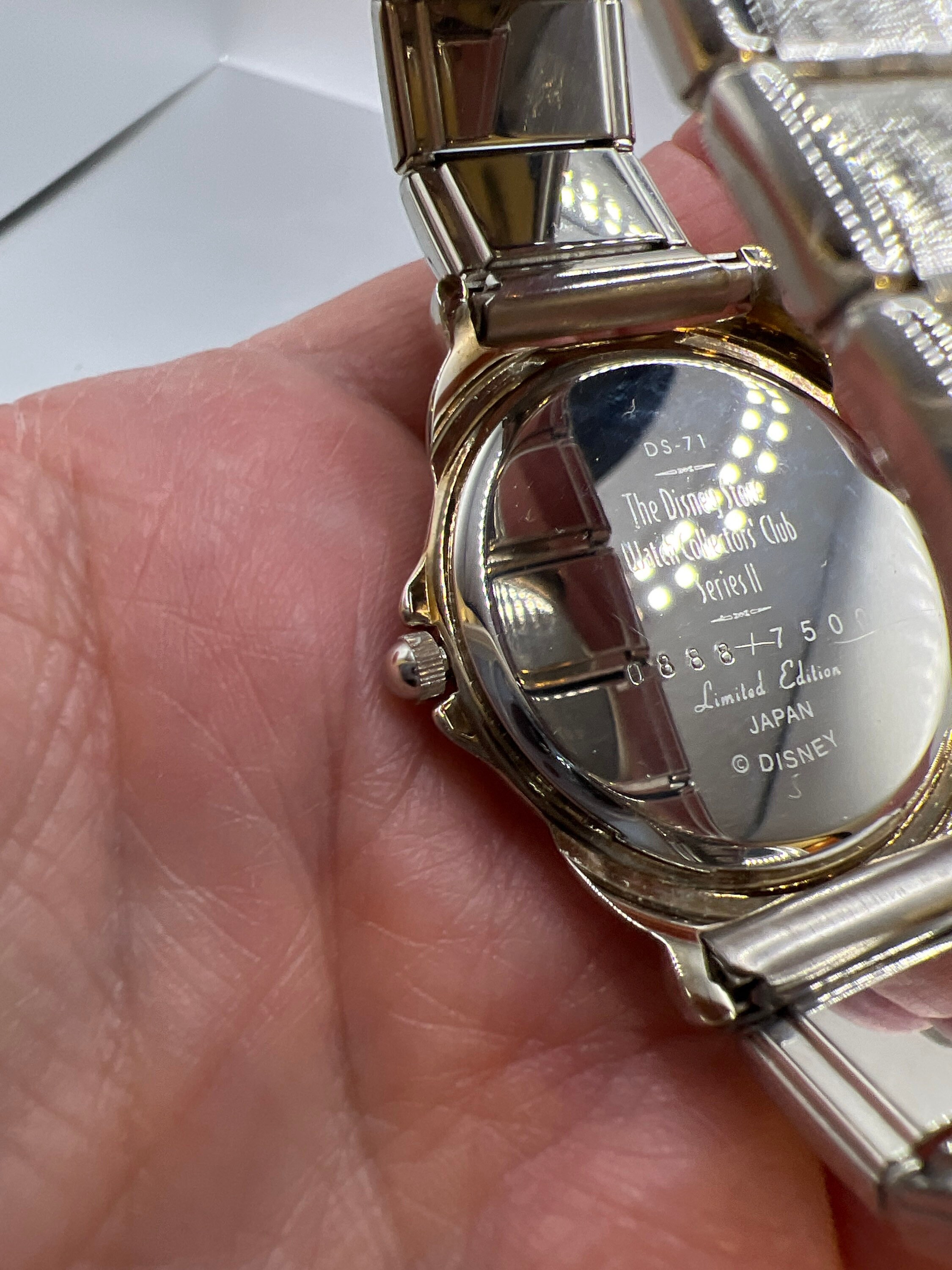 The Disney Store Watch Collectors Club Steamboat Willie Mickey Mouse ...