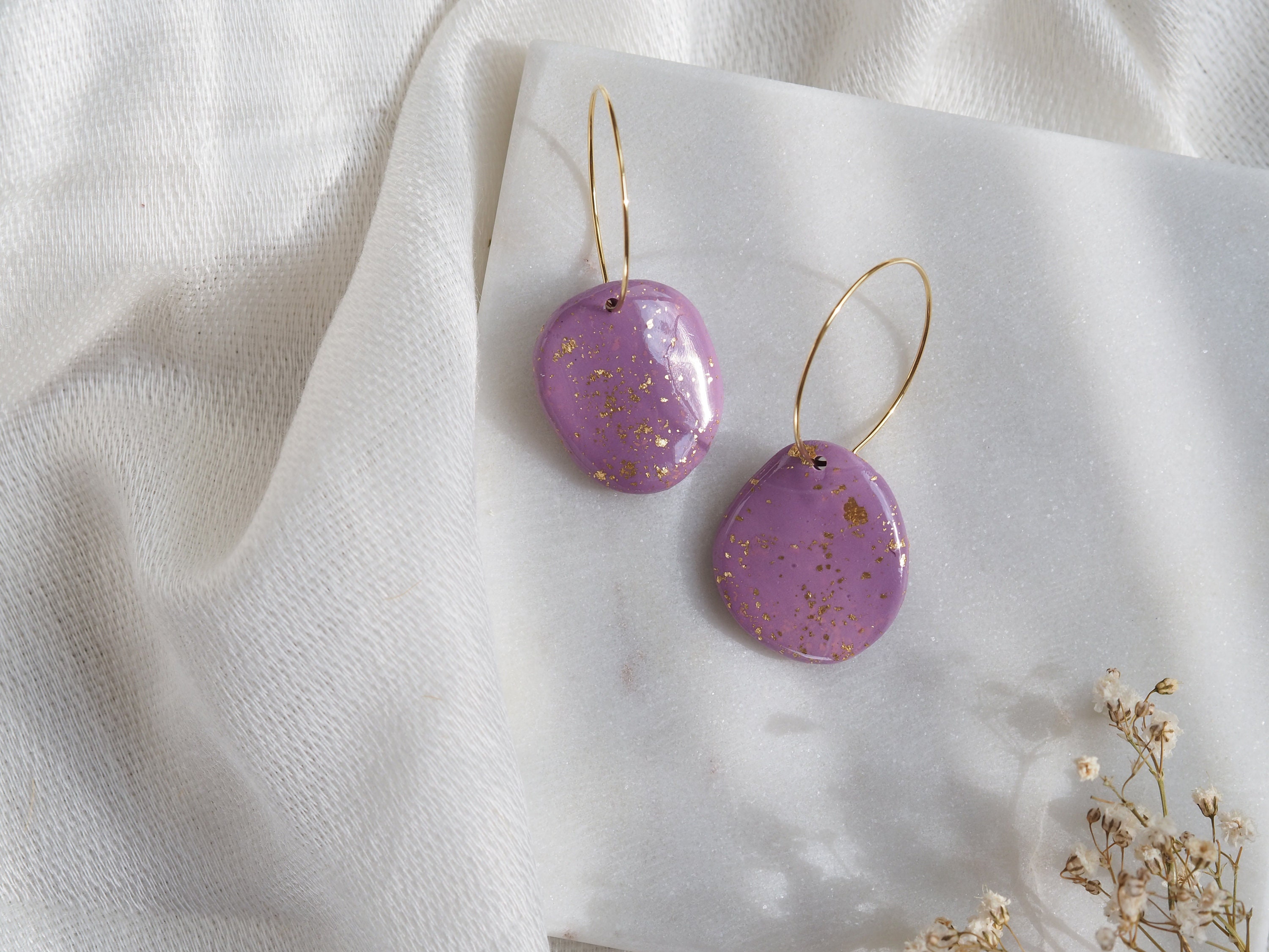 Ohrringe ARIELLE Ohrringe polymer clay Sommer - Etsy Österreich