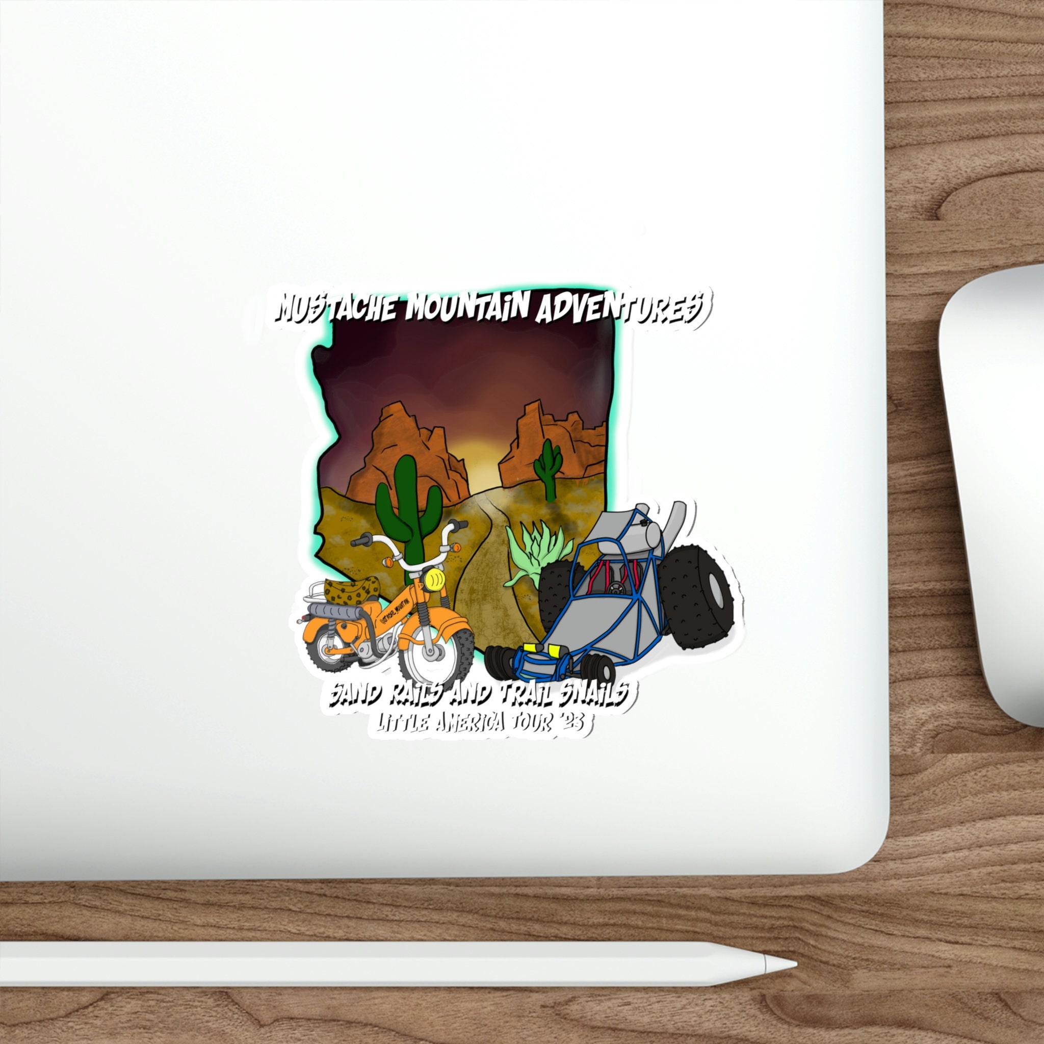 Sand Rails and Trail Snails the Sticker - Etsy