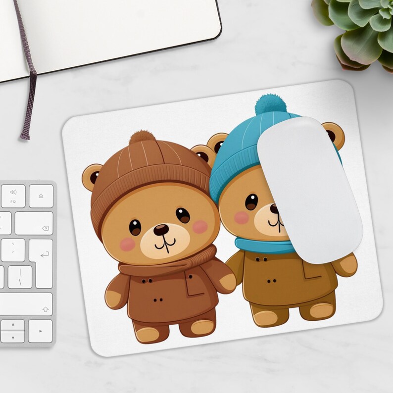 Teddy Bear Mouse Pad Gaming Mouse Pad for Work Game Office - Etsy
