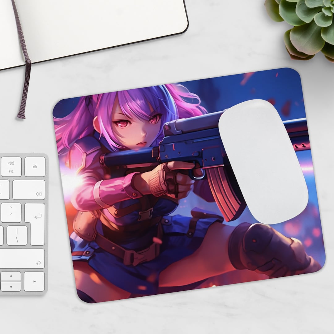 Anime Girl Mouse Pad Gaming Mouse Pad for Work Game Office Home - Etsy