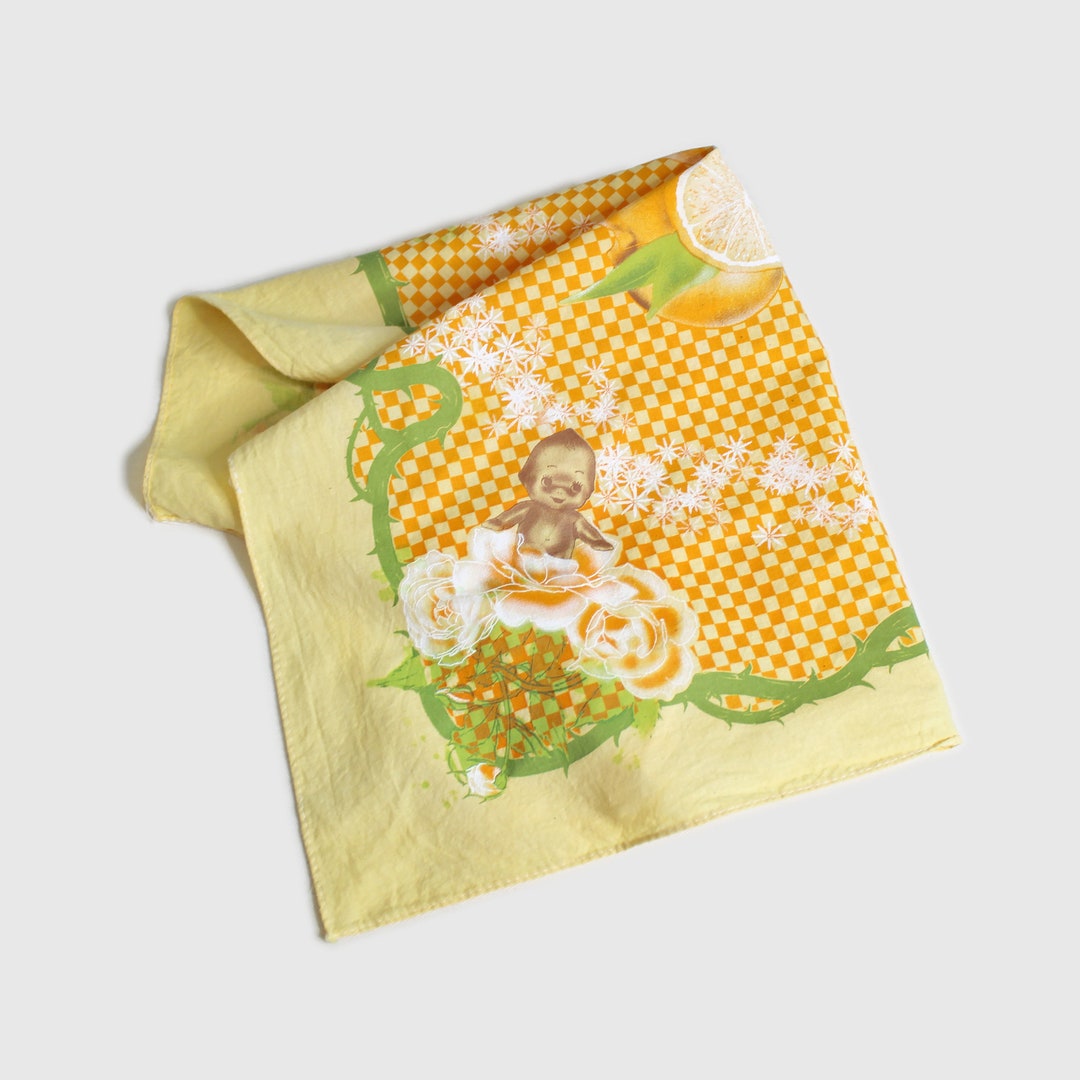 Kewtie Kewpie Screen Printed Bandana - Etsy