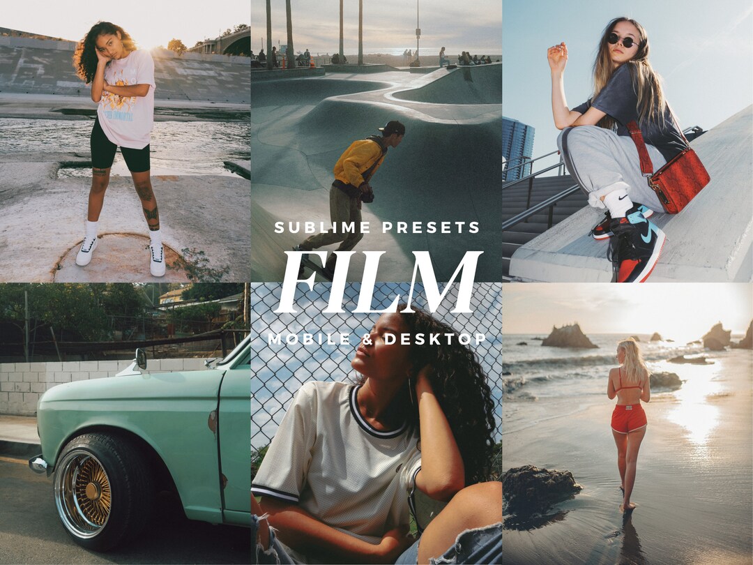 10 Film Lightroom Mobile & Desktop Presets, Vintage Presets, Analog ...
