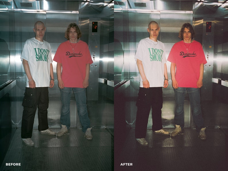 10 Y2K Lightroom Mobile & Desktop Presets, 2000s Retro Presets, Vintage ...