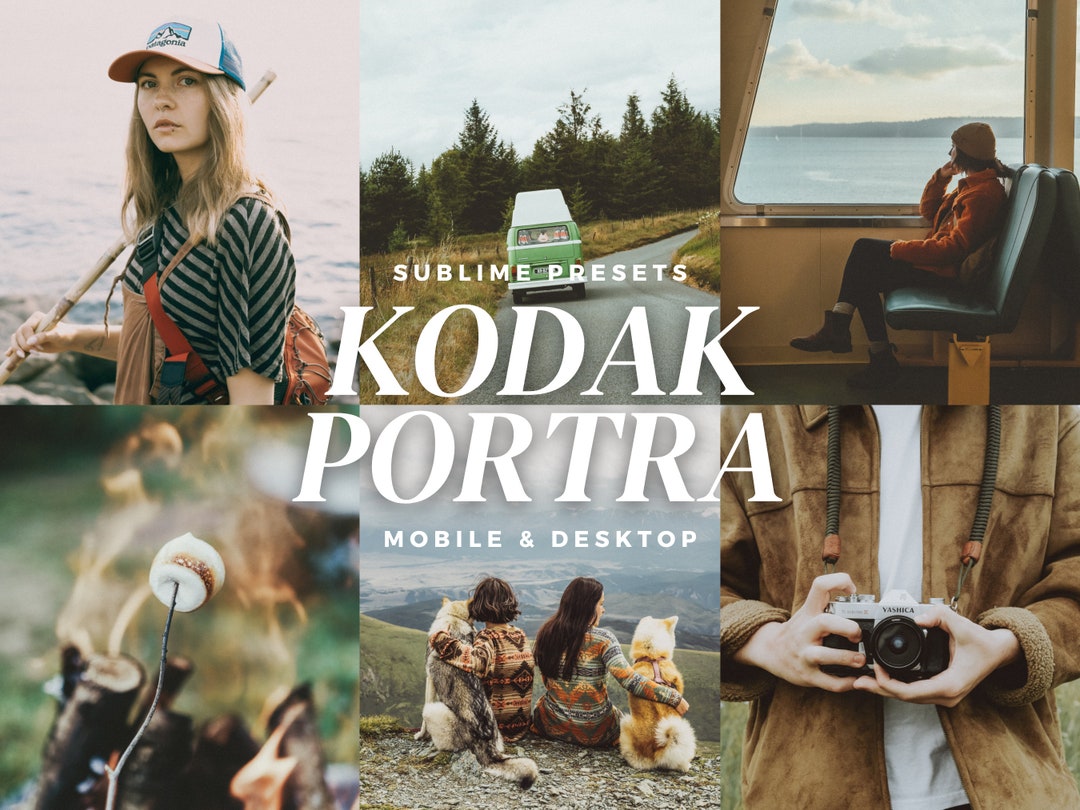 10 Kodak Portra Lightroom Mobile & Desktop Presets, Vintage, Warm ...