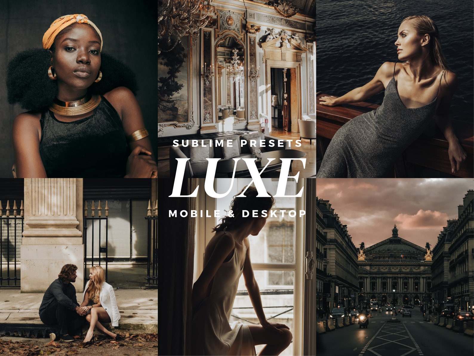 10 Luxe Lightroom Mobile & Desktop Presets, Moody Presets, Aesthetic ...