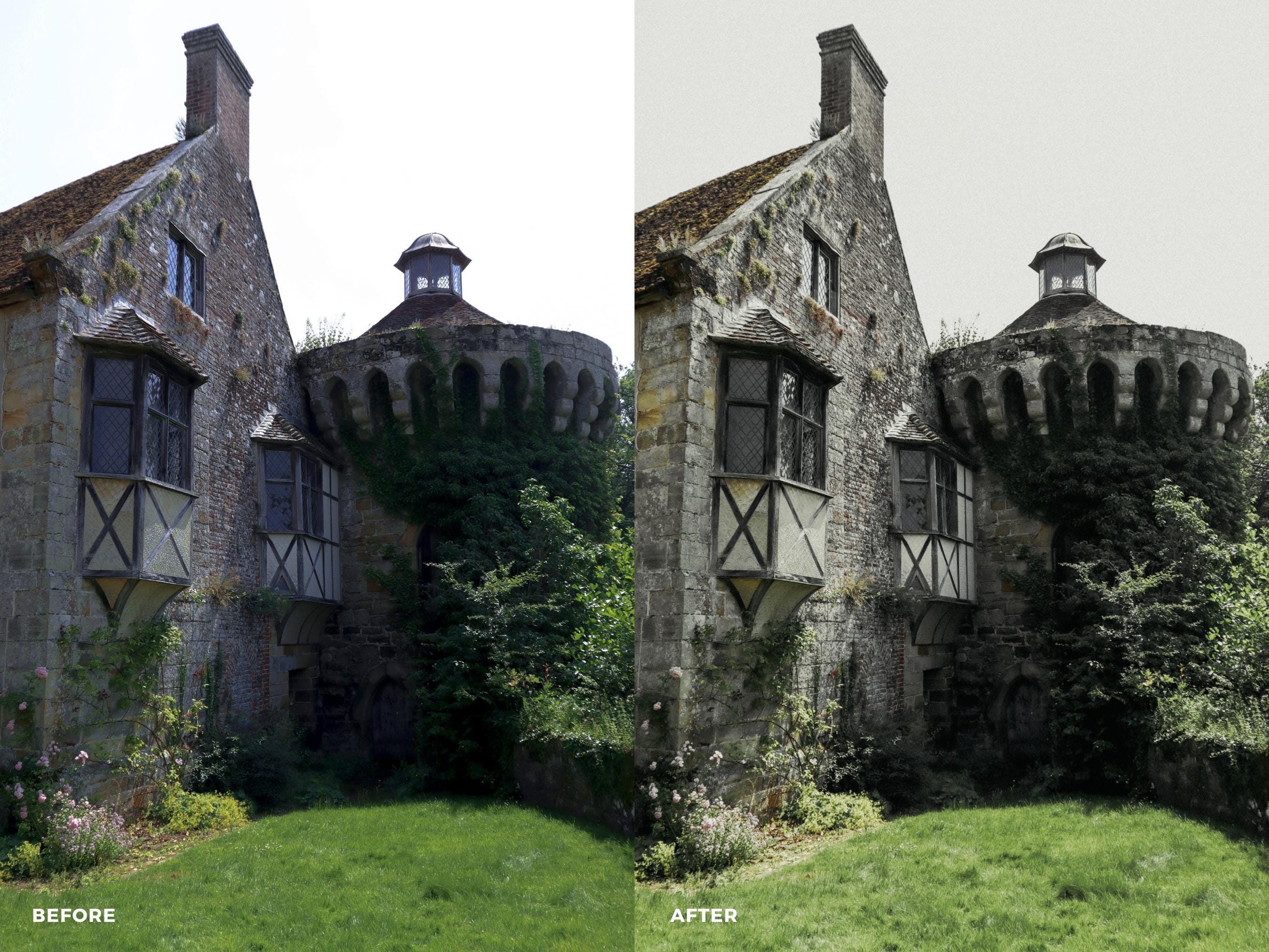 10 Medieval Aesthetic Lightroom Mobile & Desktop Presets, Fantasy ...