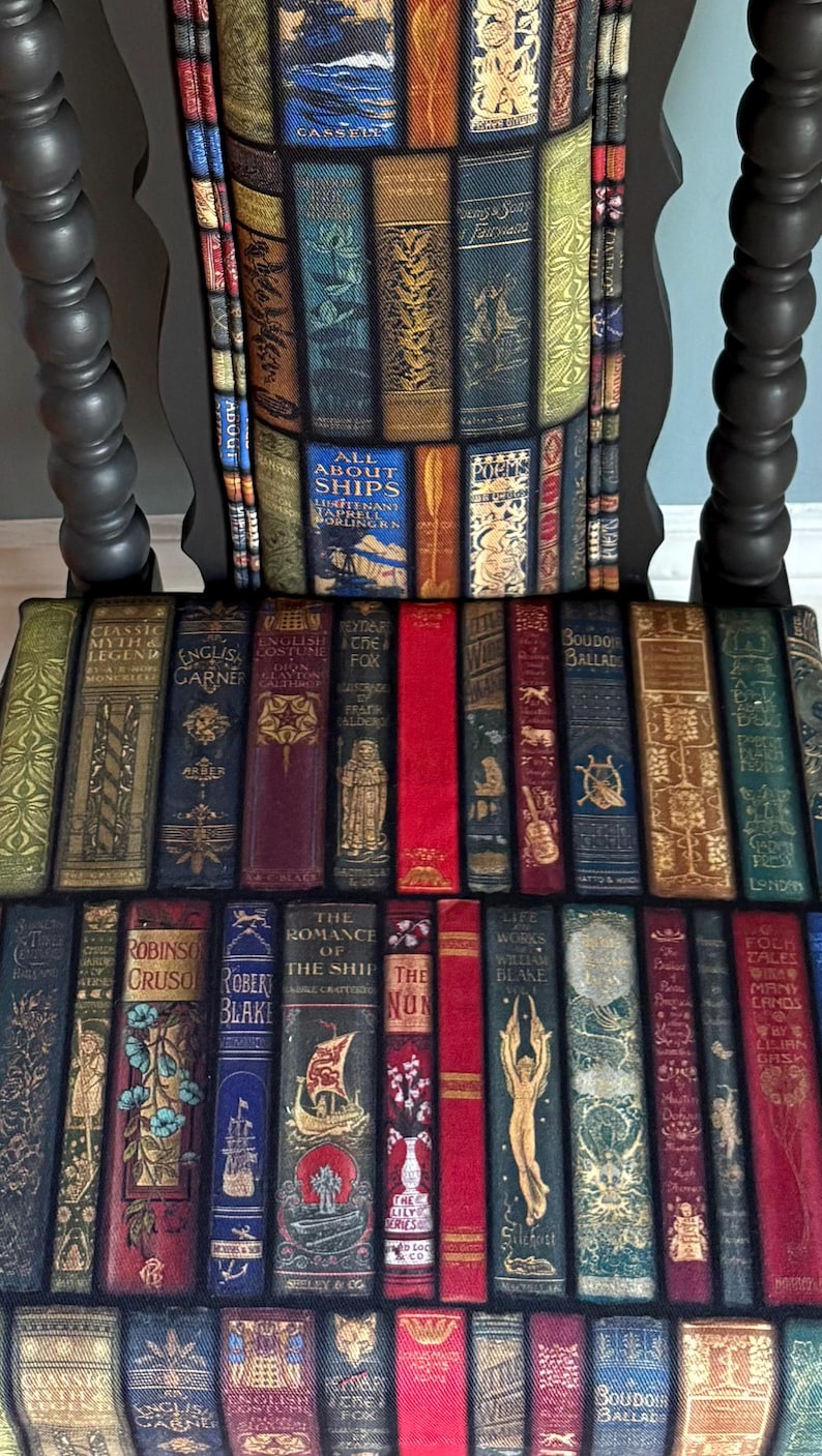 Book Lovers Chair | Ready to Ship - Etsy
