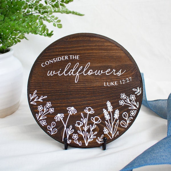 Wooden Bible Verse Sign - Etsy