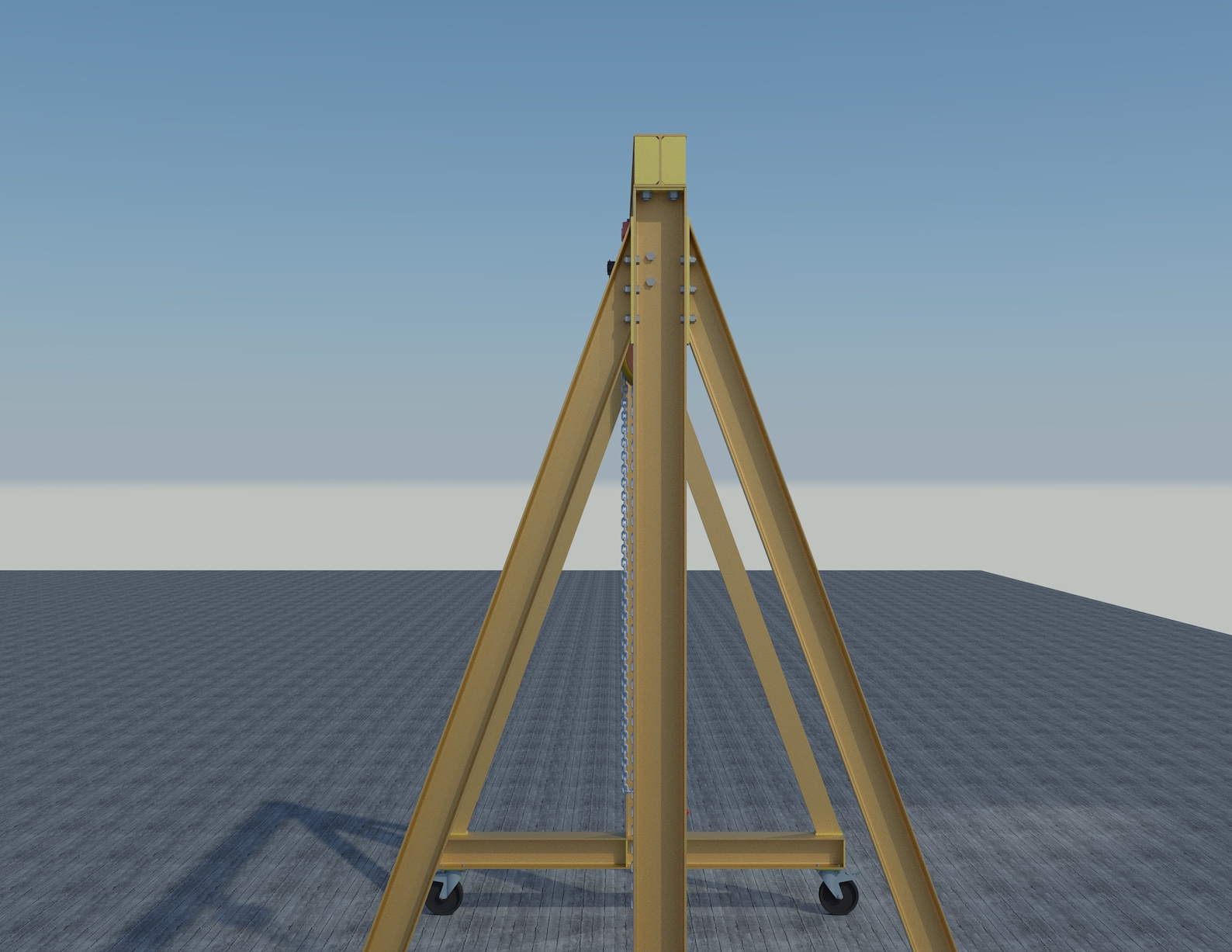 Mobile Gantry A-frame 3 Ton DIY - Etsy