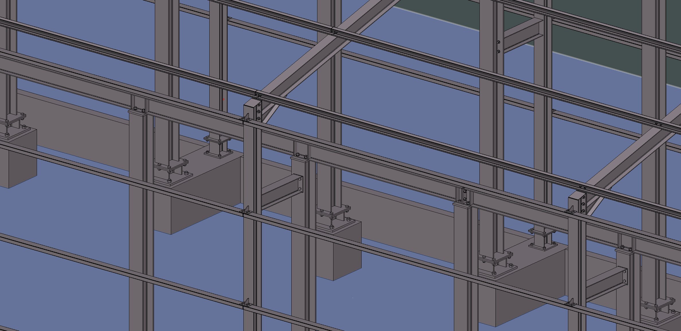 3D Model Factory Workshop Steel Structure - Etsy